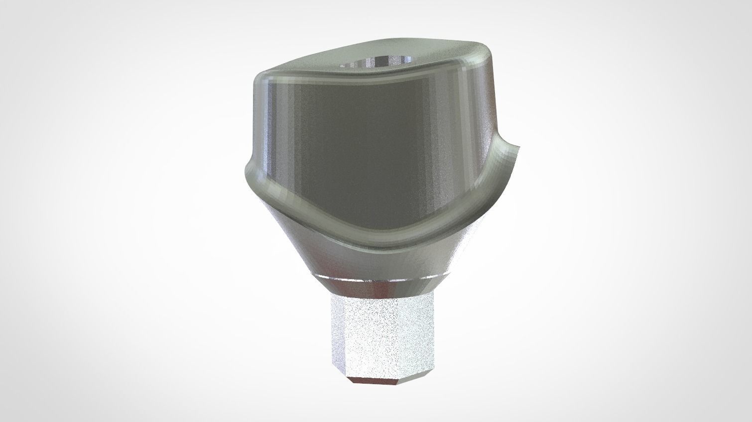 Digital Custom Abutment for Milling and 3D Printing 3D model 3D ...