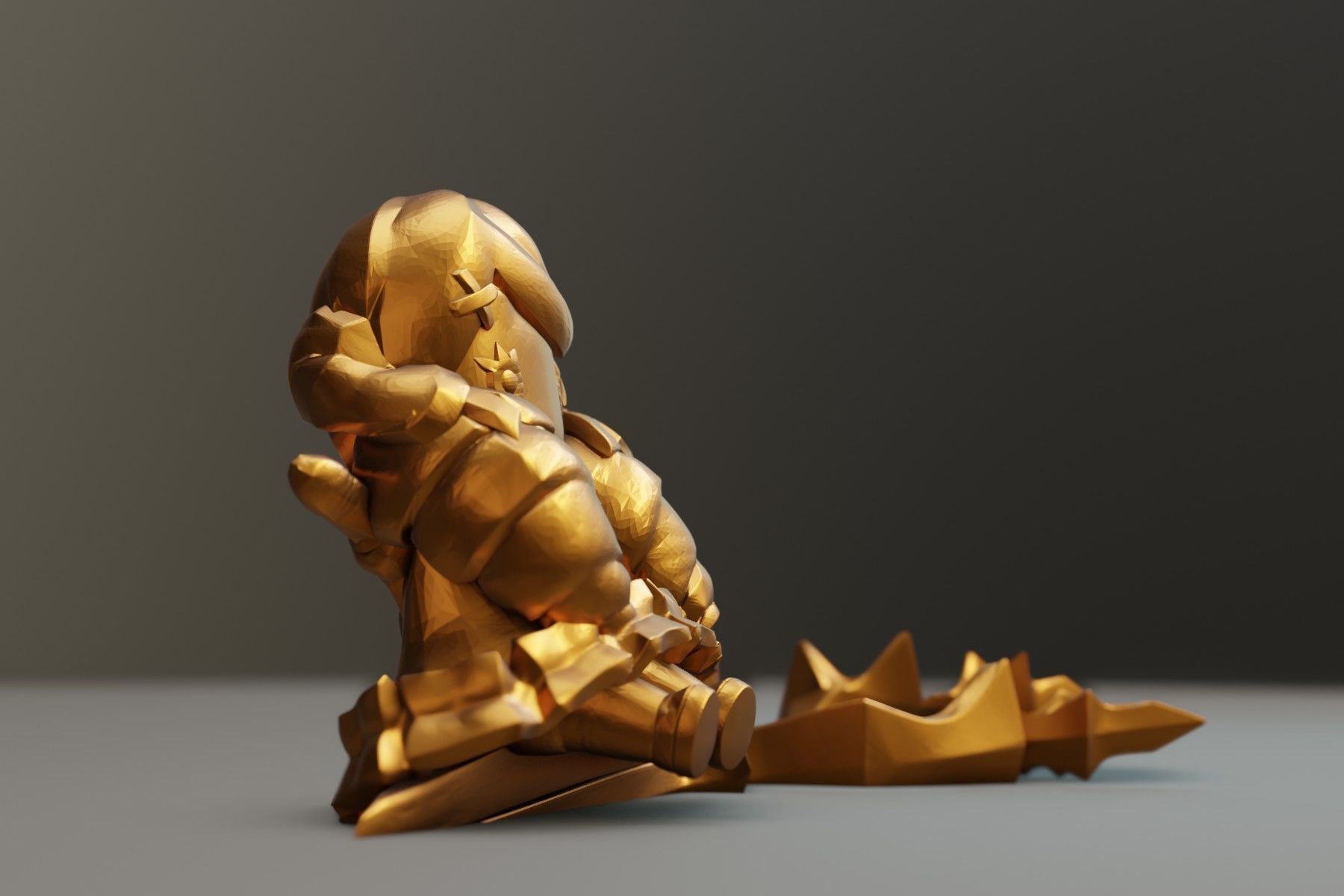 CHIBI GWEN DOLL - LEAGUE OF LEGENDS free 3D model 3D printable | CGTrader