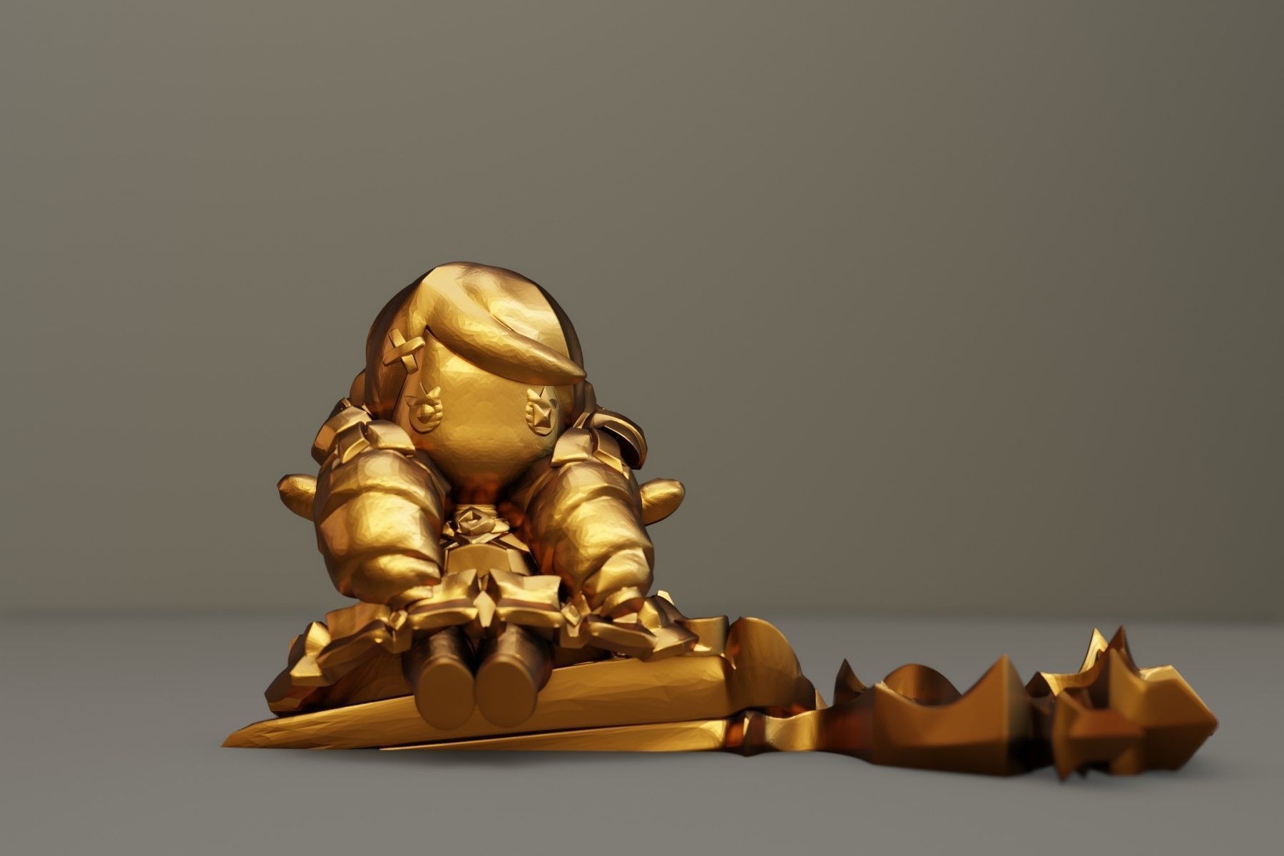 CHIBI GWEN DOLL - LEAGUE OF LEGENDS free 3D model 3D printable | CGTrader