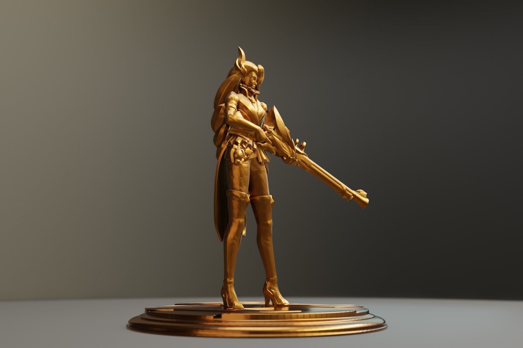 LESLEY - MOBILE LEGENDS BANG BANG 3D model 3D printable | CGTrader
