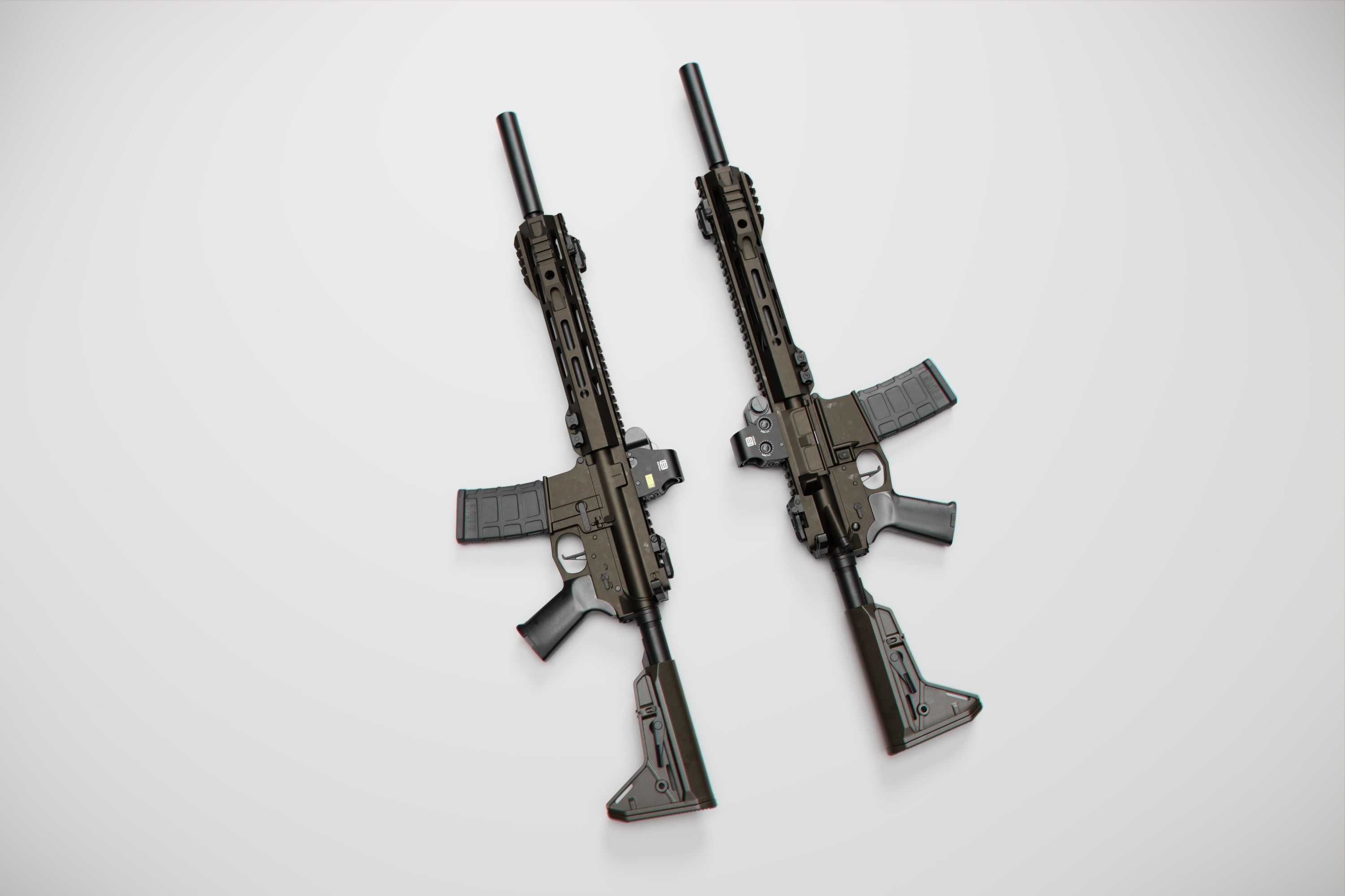 AR-15 - Rifle 3D model | CGTrader