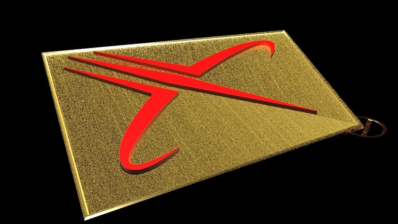 Quake III Arena Logo Keychain 2 types 3D model 3D printable | CGTrader