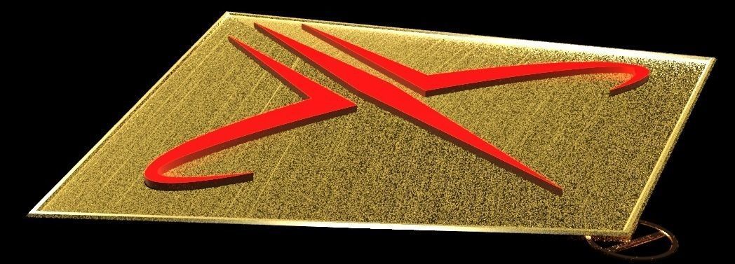 Quake III Arena Logo Keychain 2 types 3D model 3D printable | CGTrader