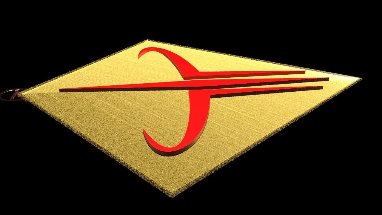 Quake III Arena Logo Keychain 2 types 3D model 3D printable | CGTrader