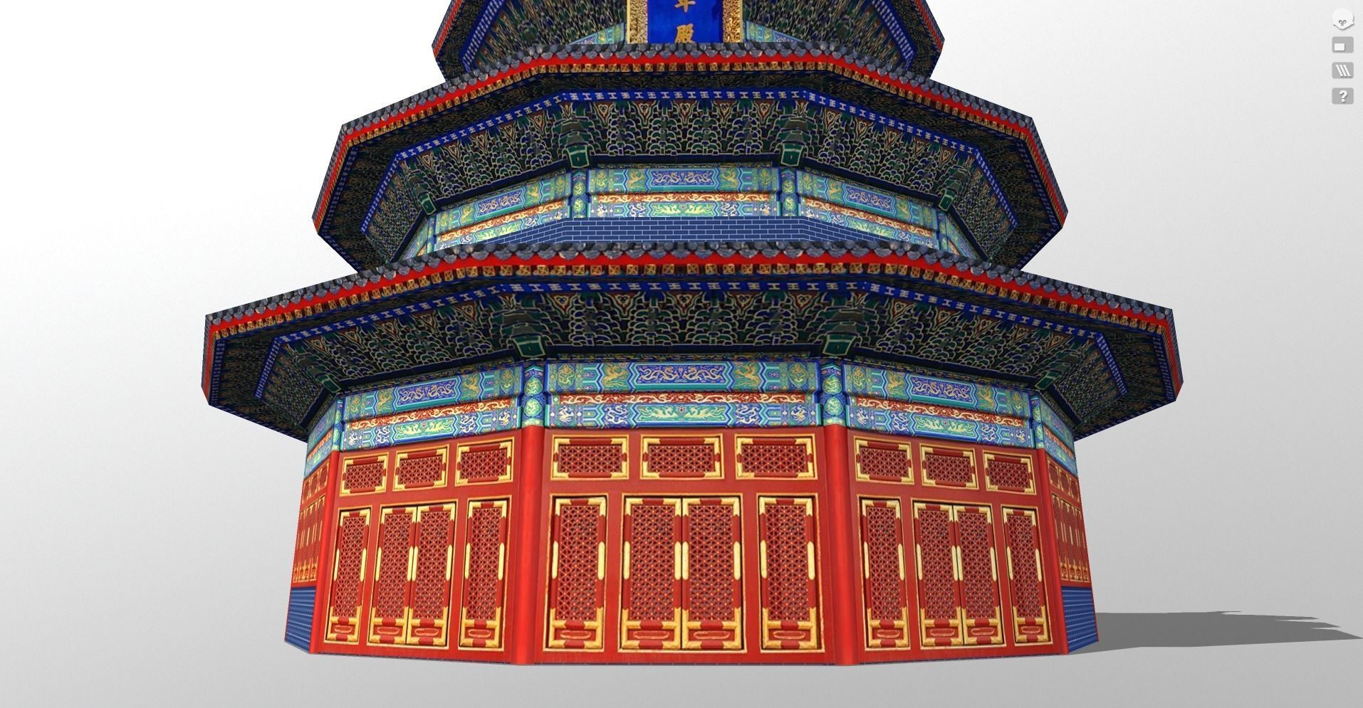 Temple of Heaven for AR-VR-Metaverse-Mix Reality free VR / AR / low ...
