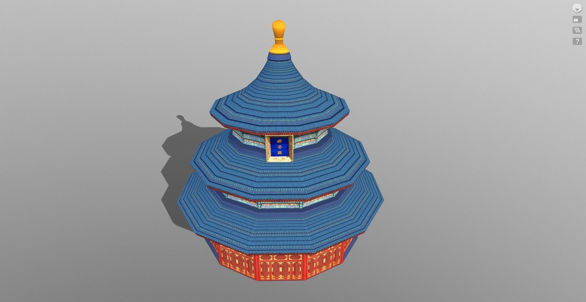 Temple of Heaven for AR-VR-Metaverse-Mix Reality free VR / AR / low ...