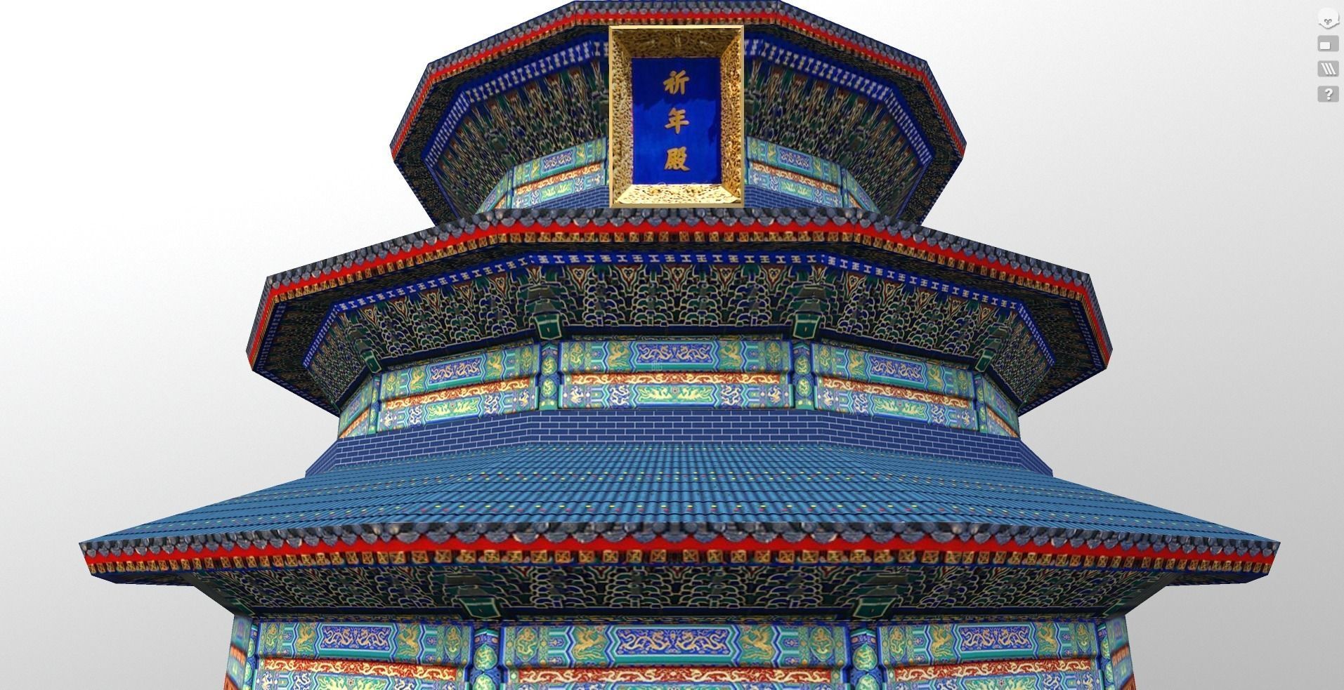 Temple of Heaven for AR-VR-Metaverse-Mix Reality free VR / AR / low ...