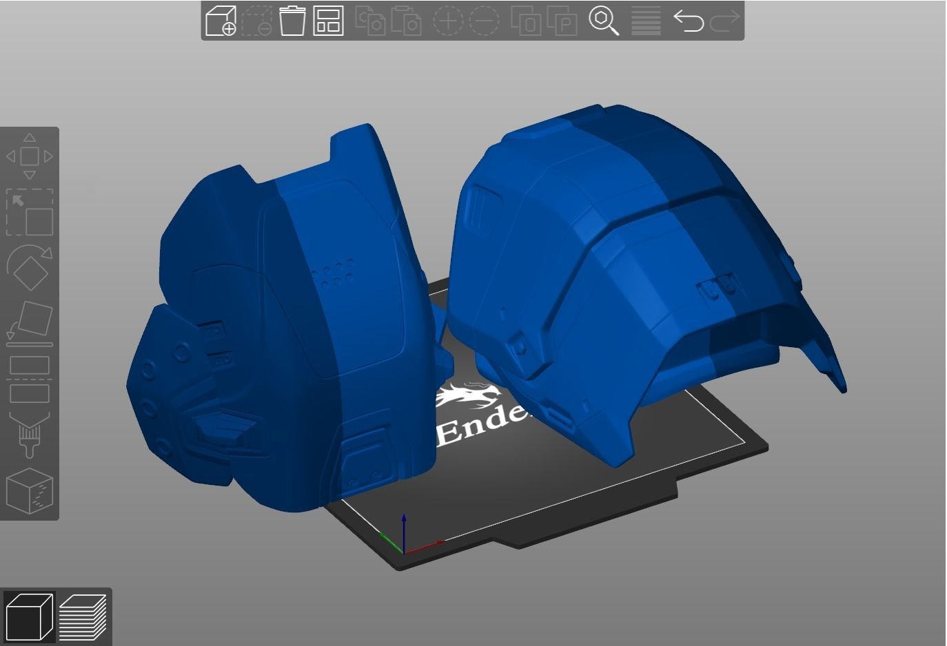 HALO Mirage Sap Guardpro Max shoulder pads 3d print files 3D model 3D ...