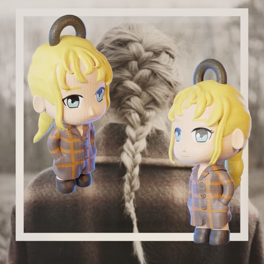 TAYLOR SWIFT EVERMORE KEYCHAIN 3D model 3D printable | CGTrader