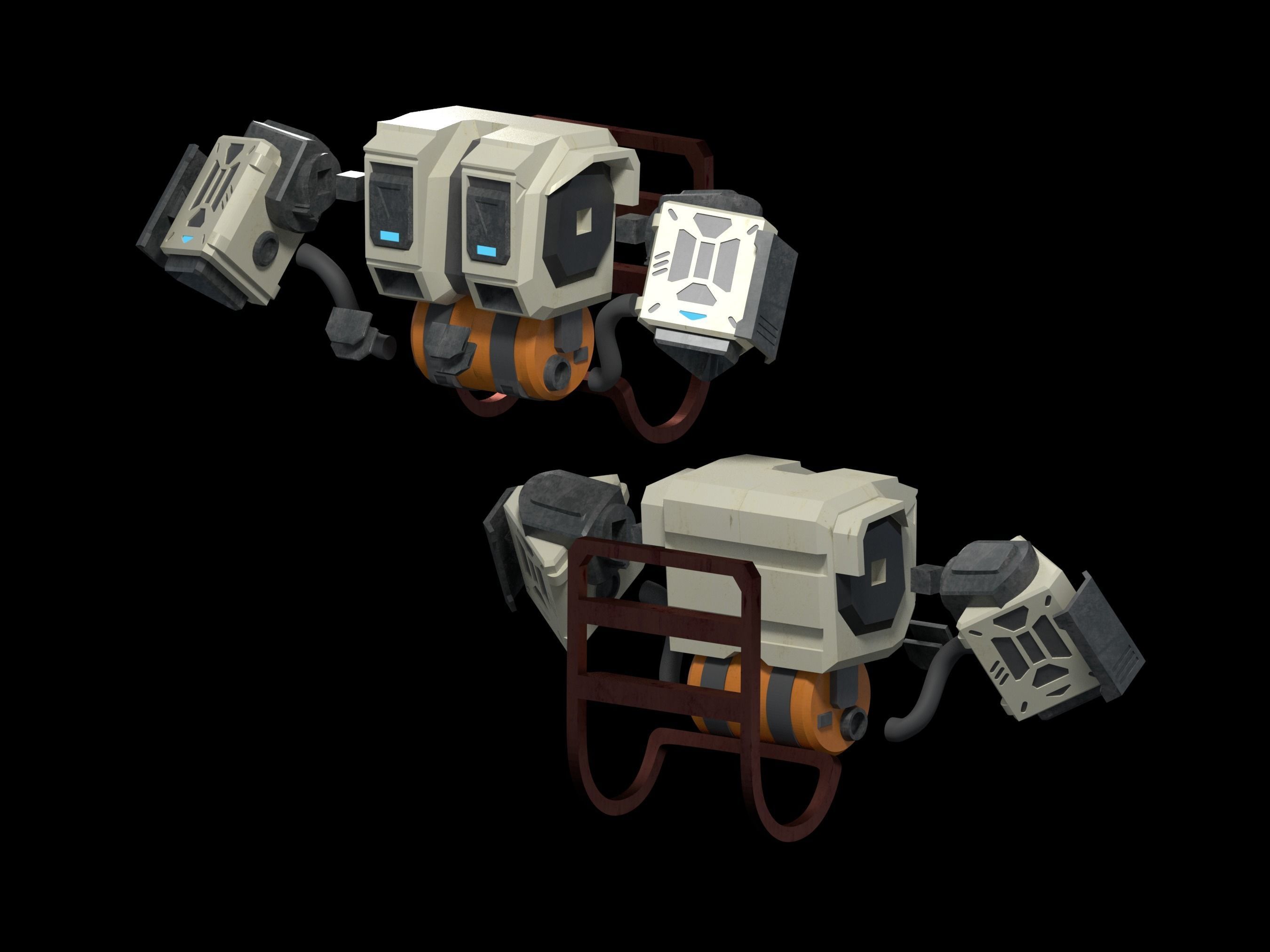 Titanfall Pulse Blade Pilot Helmet and Armor set 3d print files 3D ...