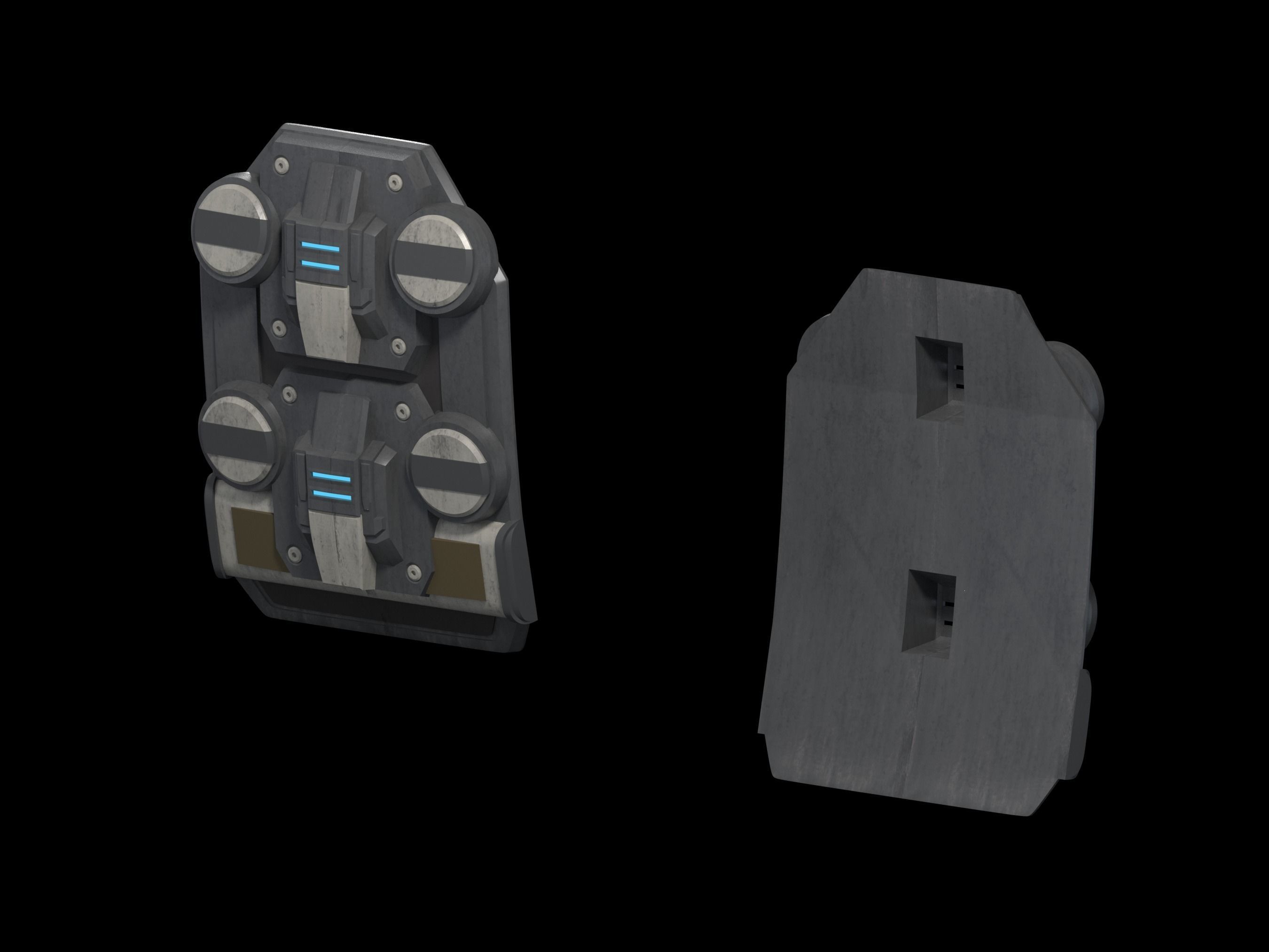 Titanfall Pulse Blade Pilot Helmet and Armor set 3d print files 3D ...