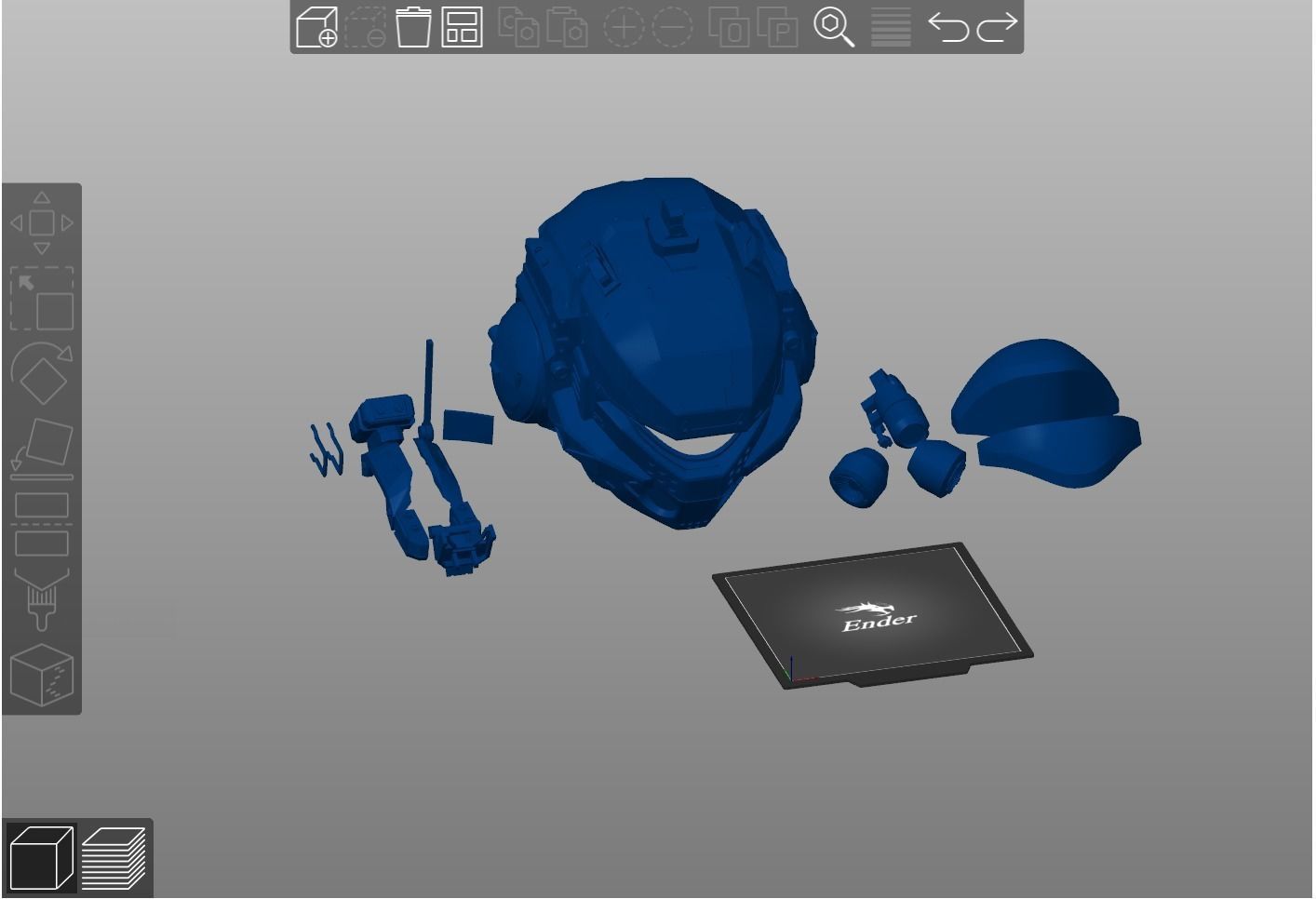 Titanfall Pulse Blade Pilot Helmet and Armor set 3d print files 3D ...