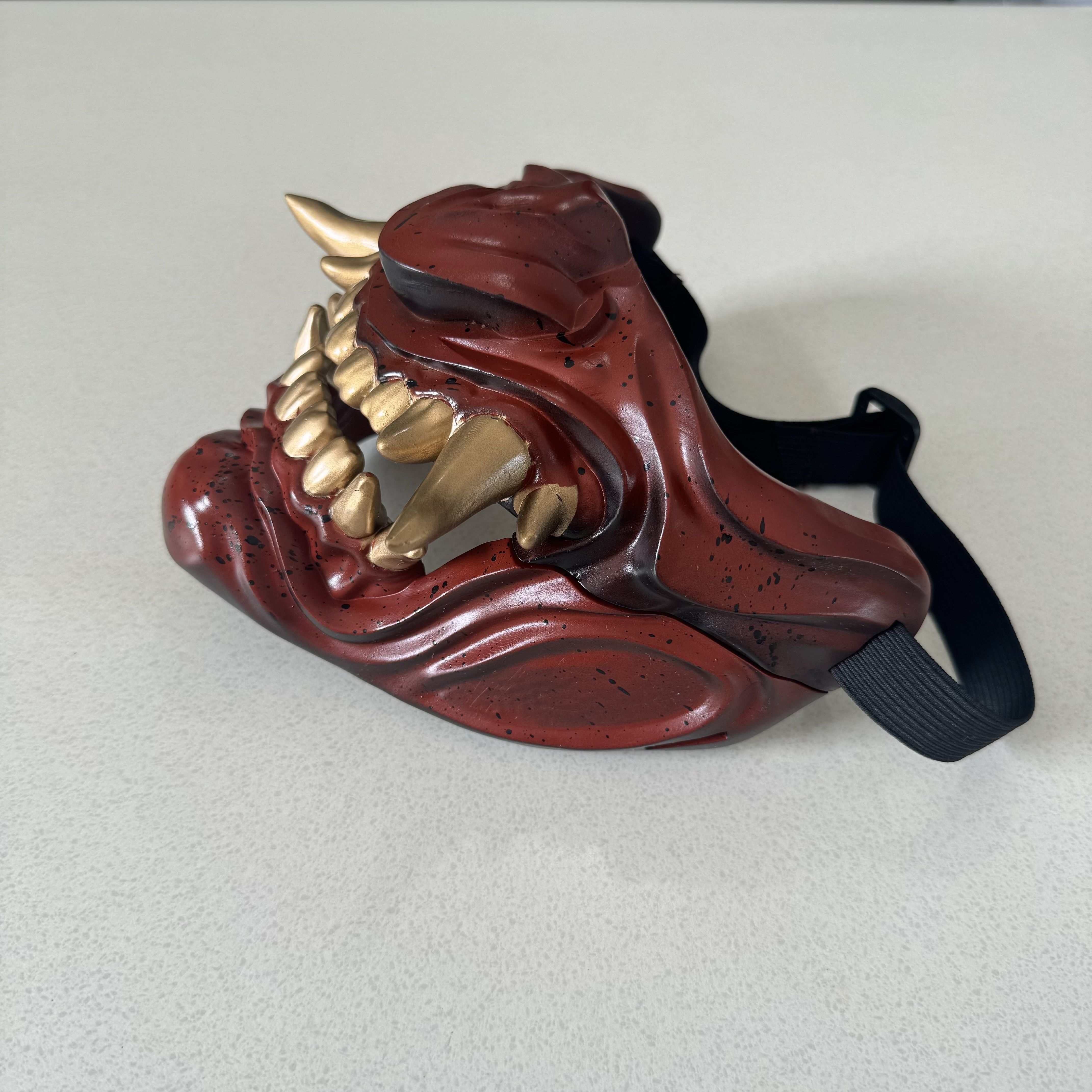 Oni Mask Inspired by AboveWongArt 3D model 3D printable | CGTrader
