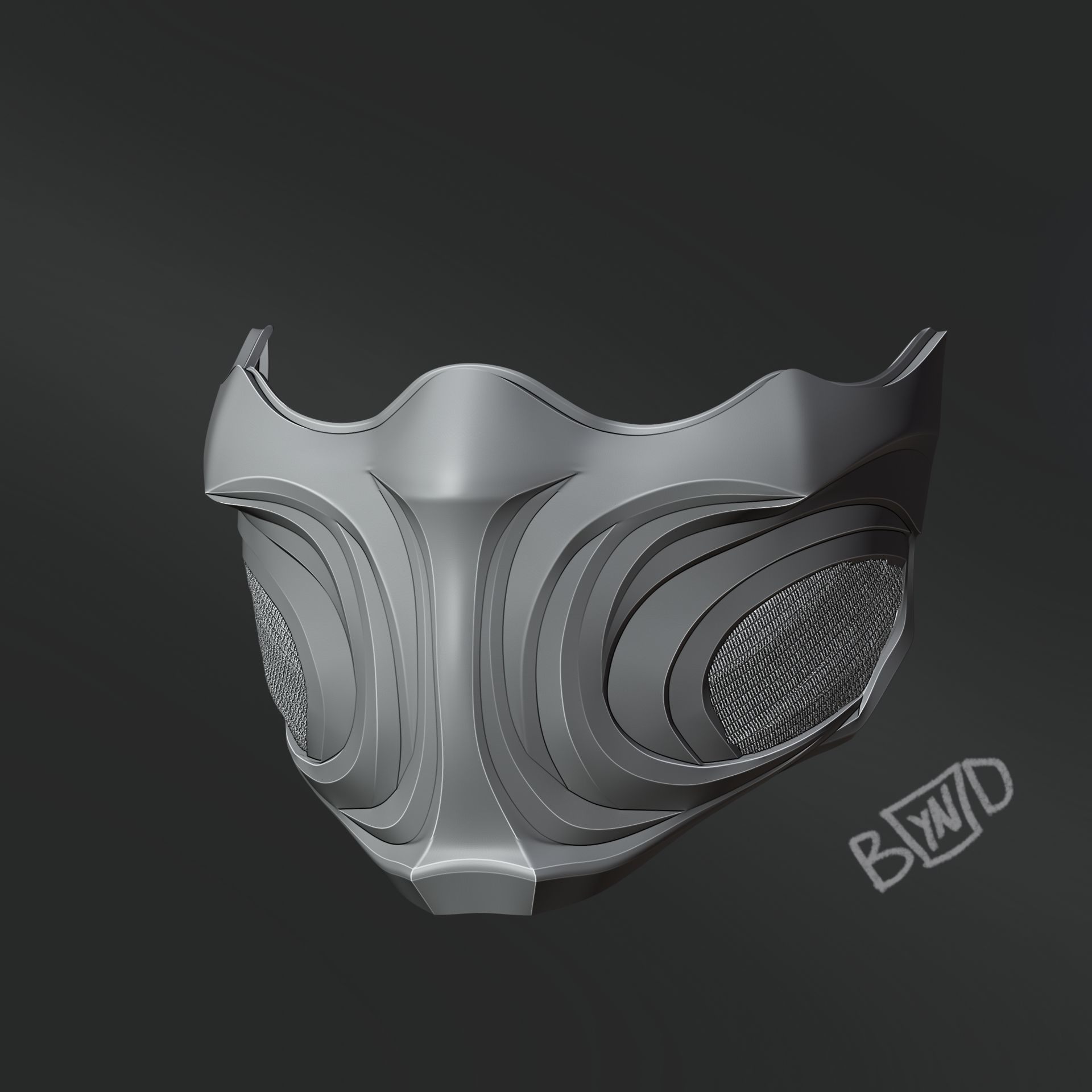 Mortal Kombat 1 - Into the fire Scorpion mask - MK1 stl 3D model 3D ...