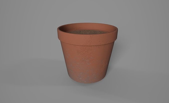 3D model Plant Pot VR / AR / low-poly | CGTrader