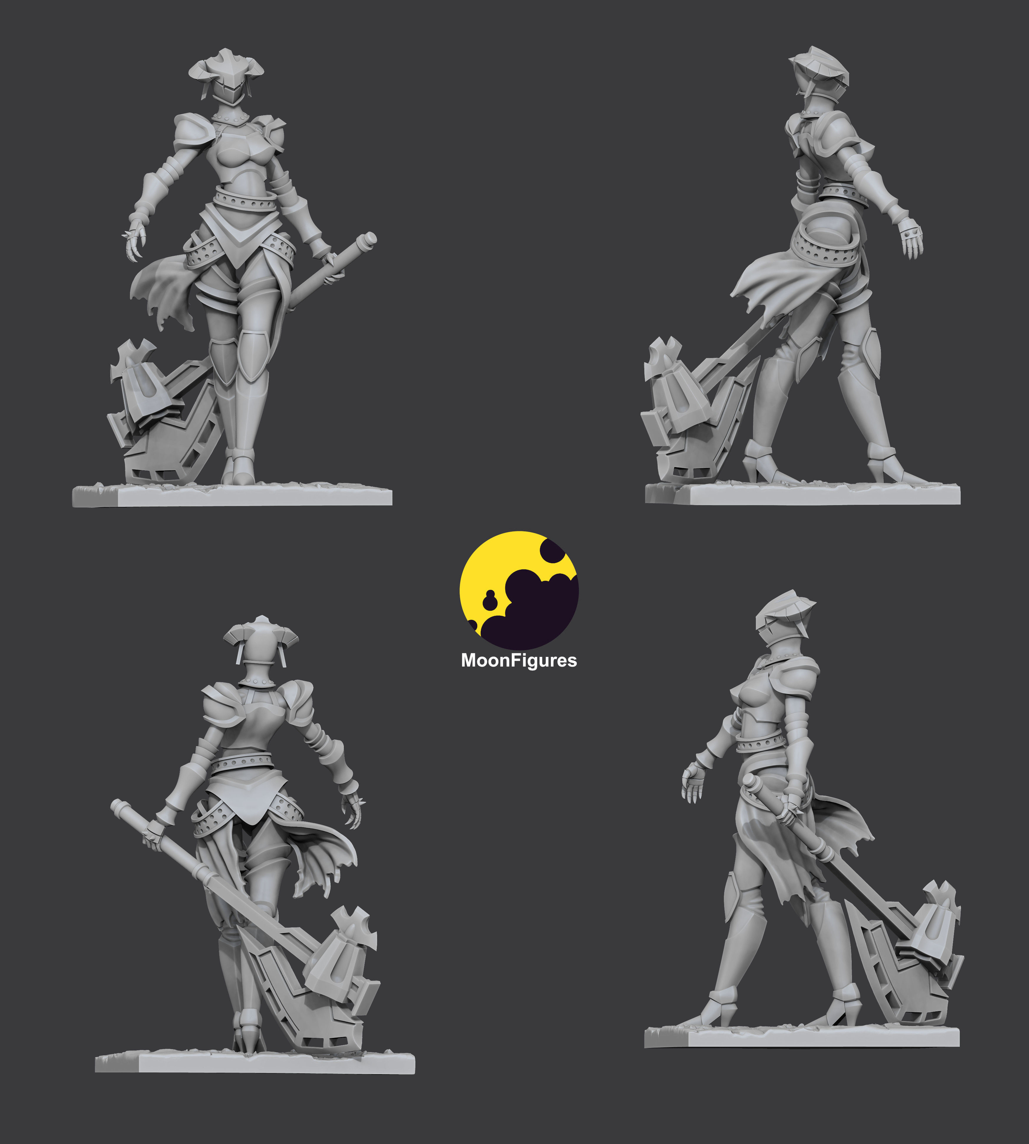 Albedo full armor 3D model 3D printable | CGTrader