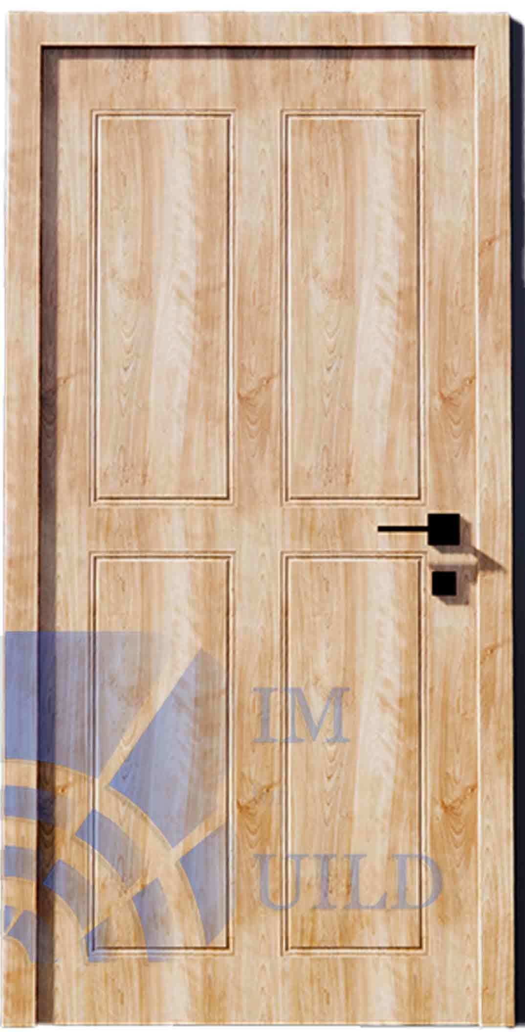 Interior single door Revit family full parametric 3D model | CGTrader