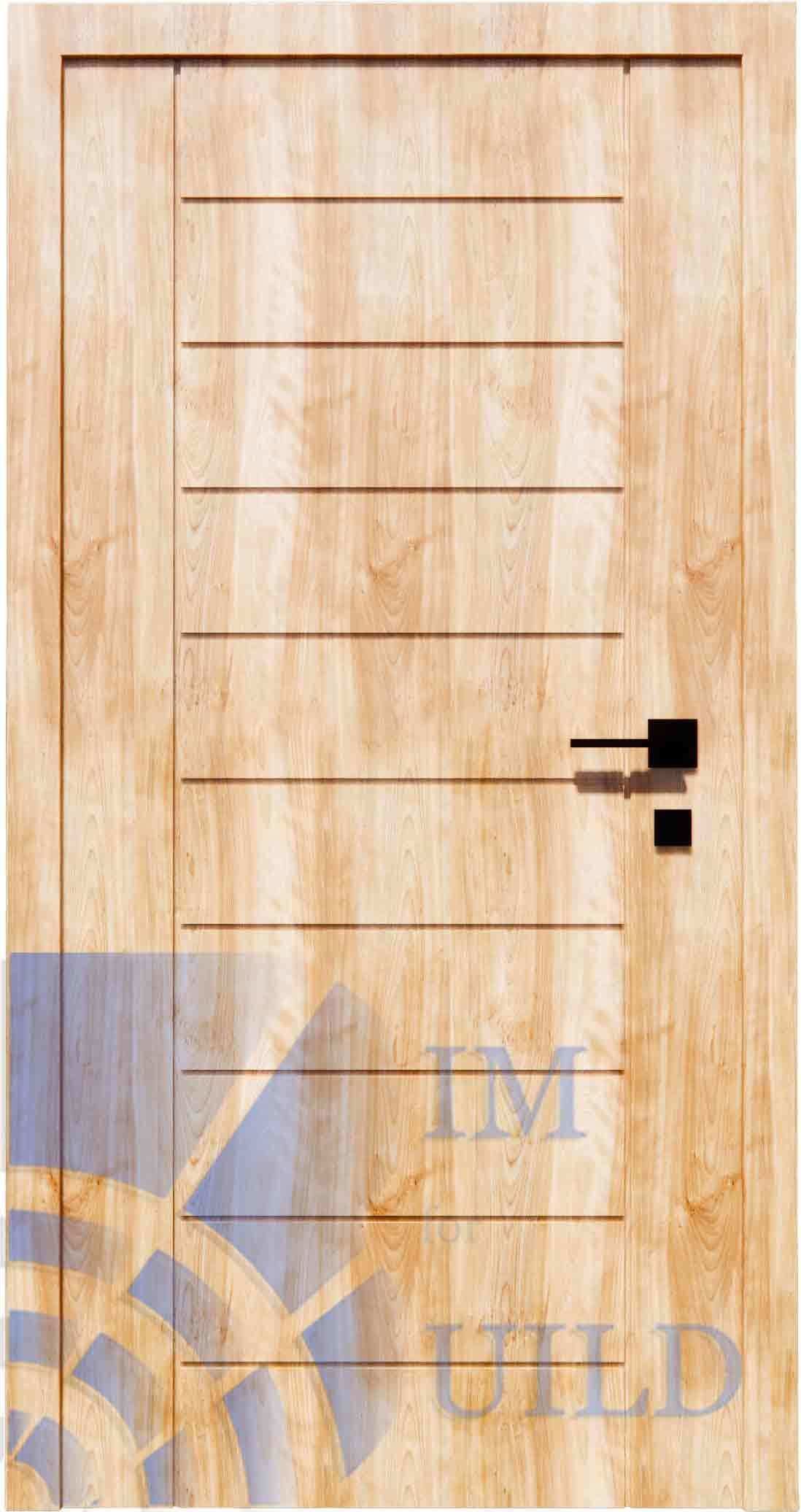 Interior single door Revit family full parametric 3D model | CGTrader