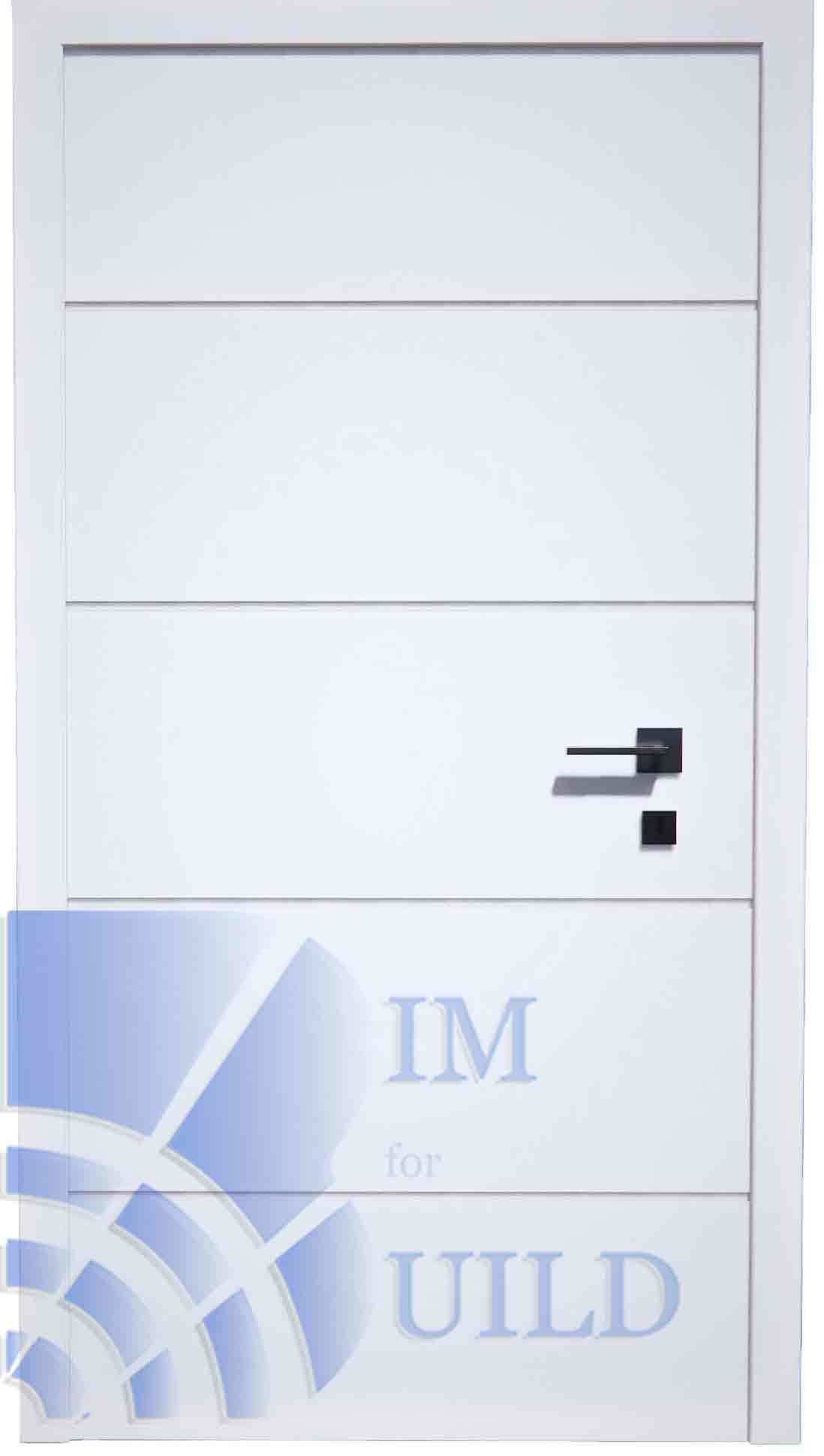 Interior single door Revit family full parametric 3D model | CGTrader