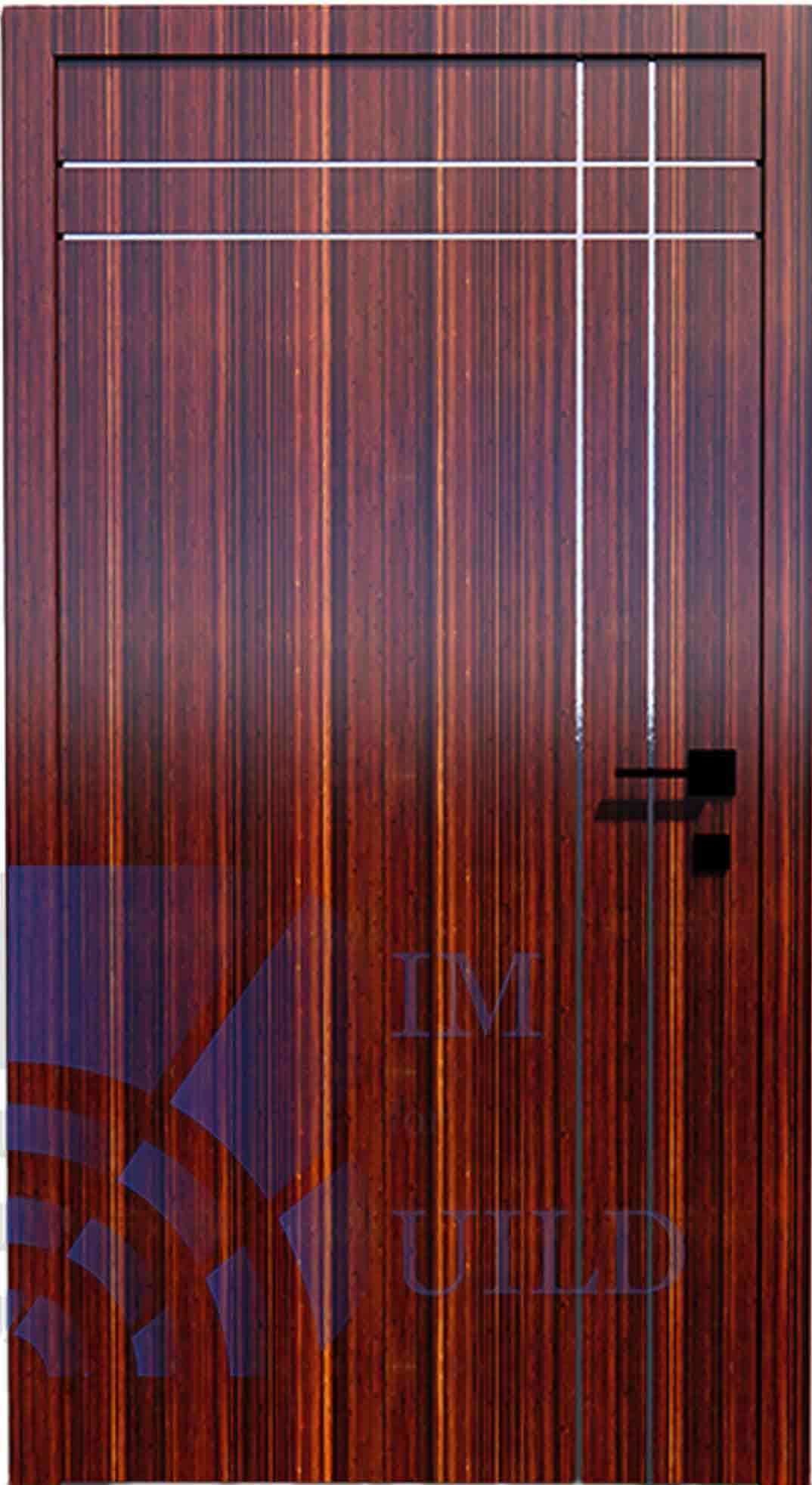 Interior single door Revit family full parametric 3D model | CGTrader