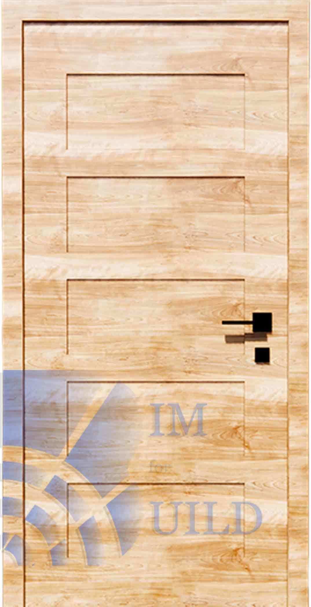 Interior single door Revit family full parametric 3D model | CGTrader