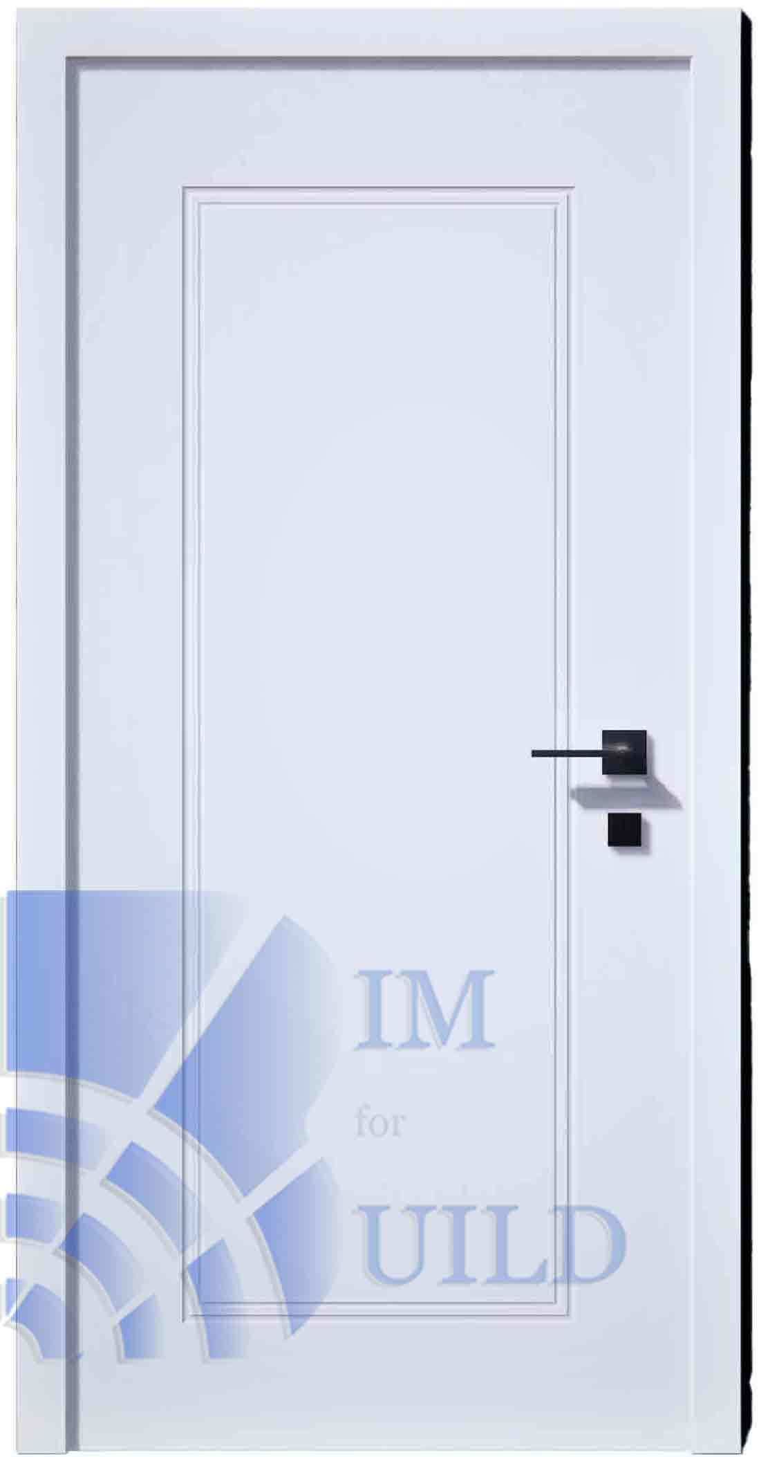 Interior single door Revit family full parametric 3D model | CGTrader