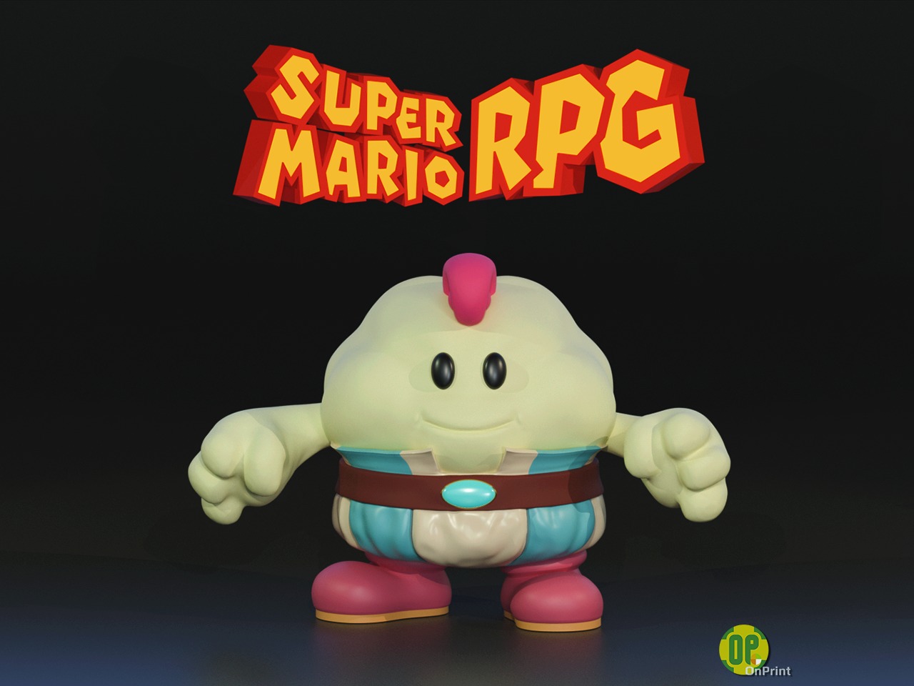 MALLOW - Printable 3d model - Super Mario RPG Remake for Switch 3D ...