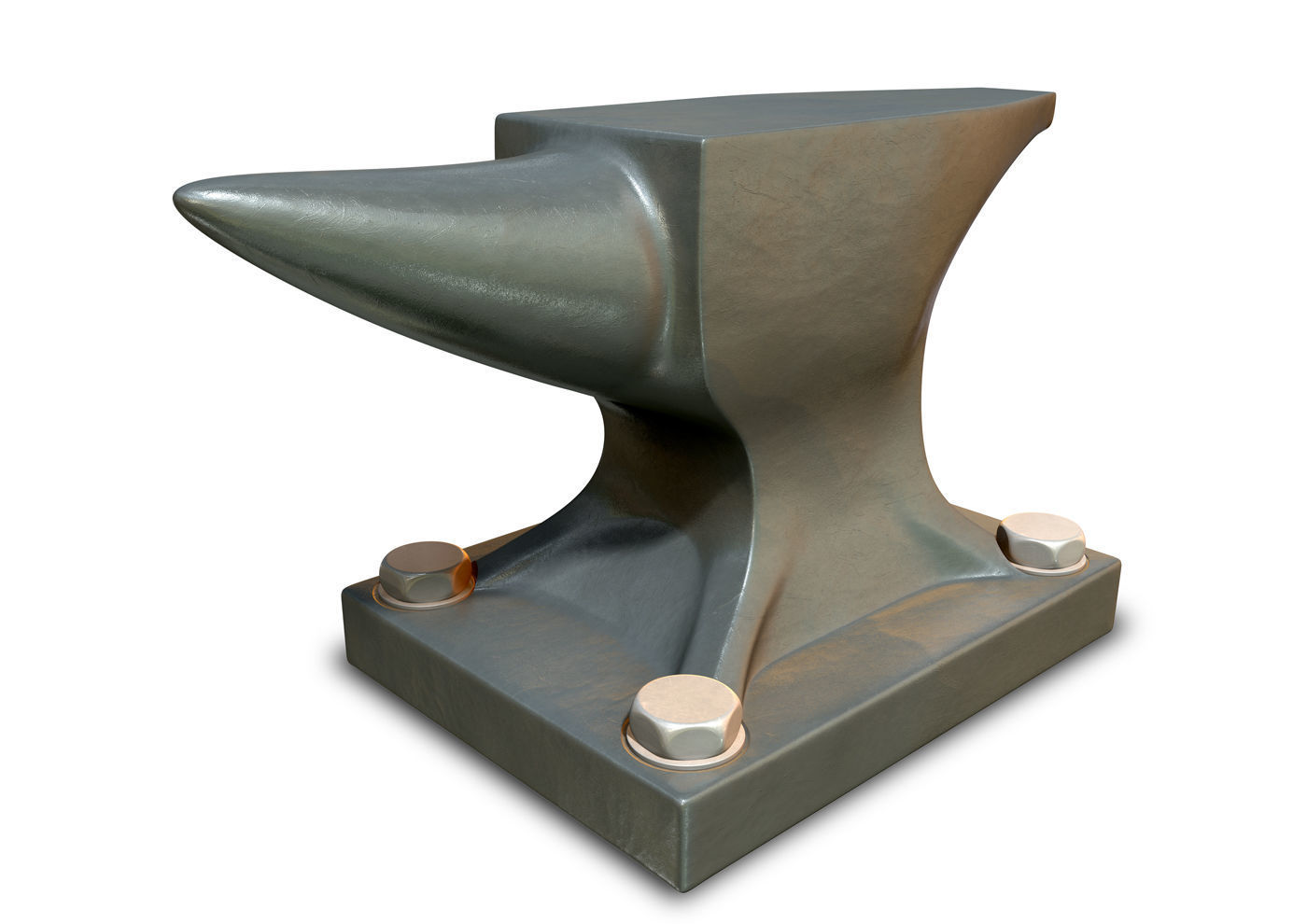 Metal Anvil 3D model | CGTrader
