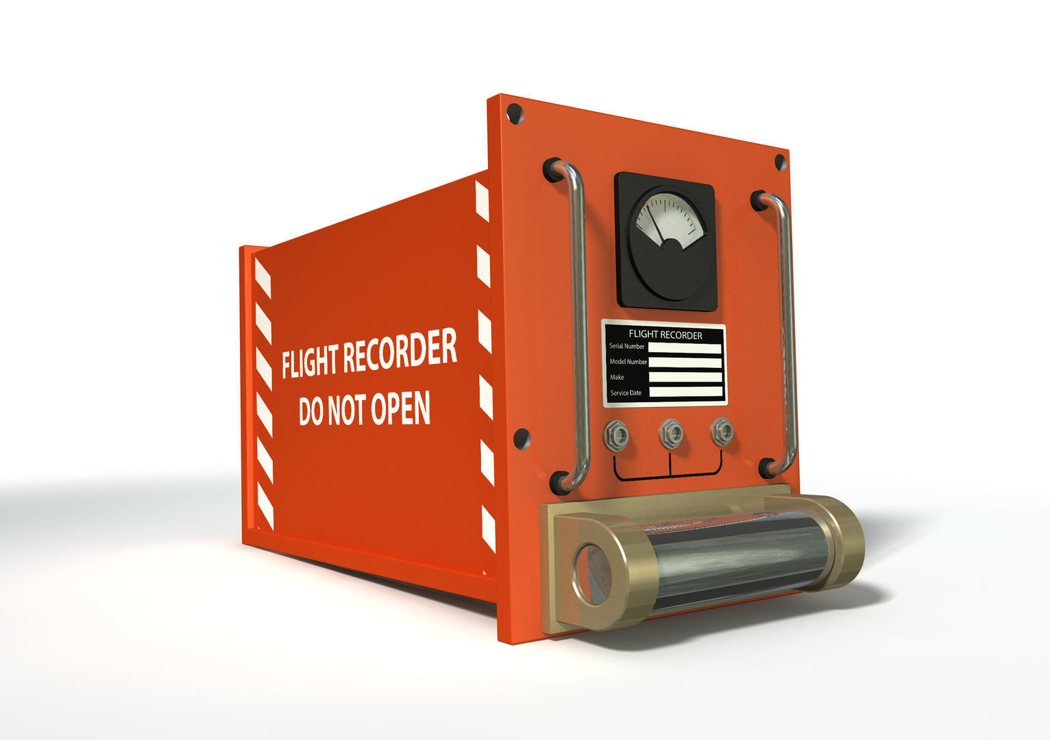 Flight Recording Box 3D model | CGTrader