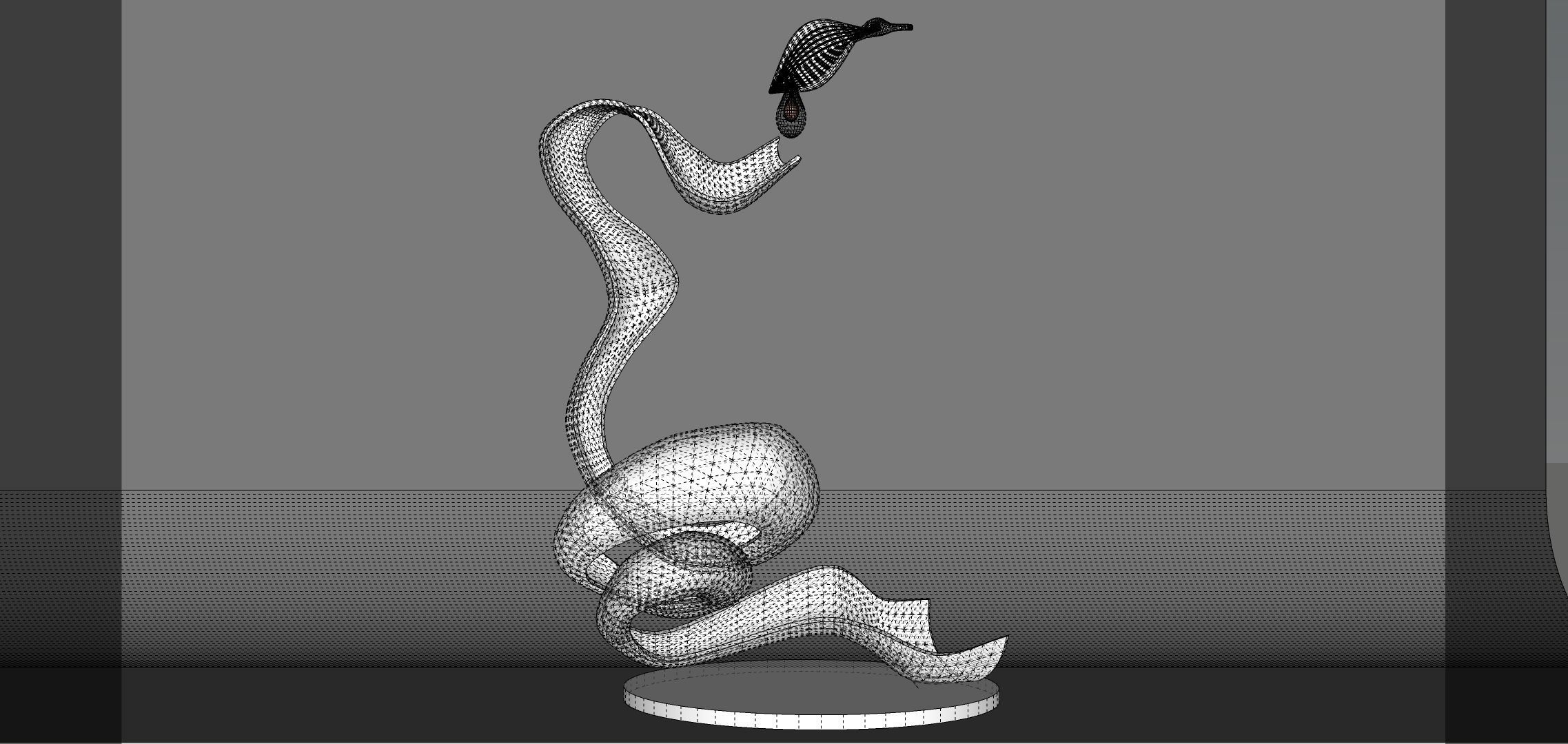 High Quality SketchUp 3D Model Landscape Sculpture Design 3D model ...