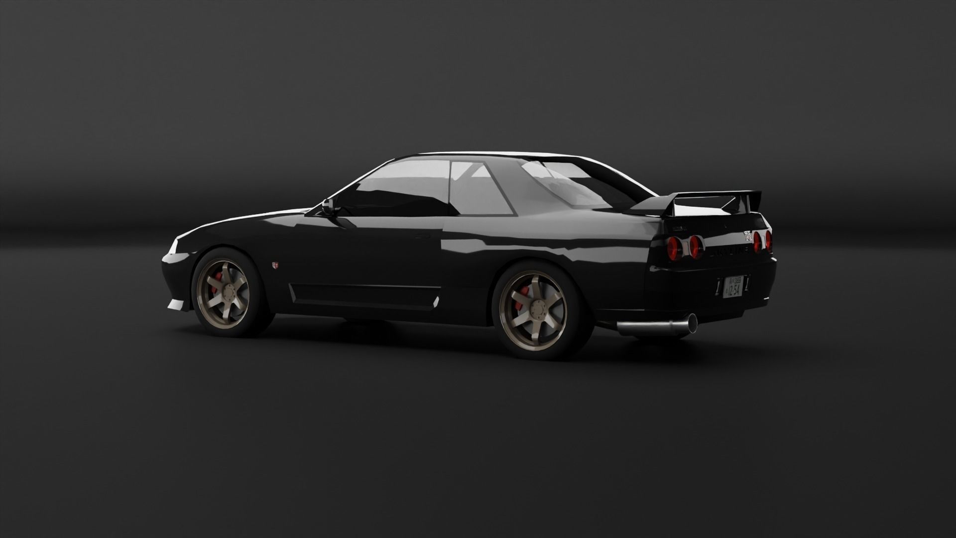 Nissan Skyline R32 GTR free VR / AR / low-poly 3D model | CGTrader