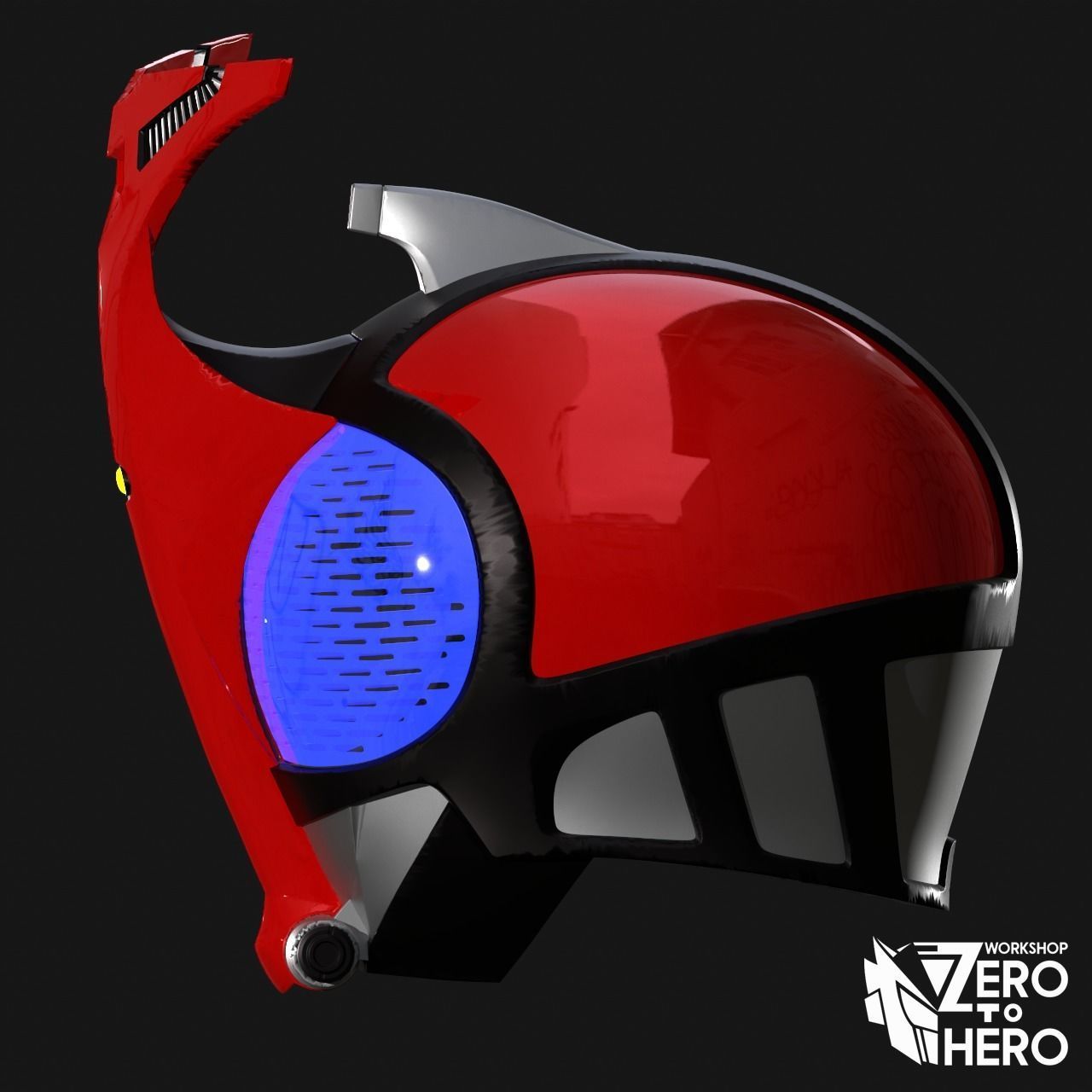 Kamen Rider Kabuto Helmet 3D model 3D printable | CGTrader