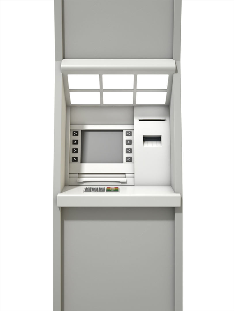 ATM Facade 3D model | CGTrader
