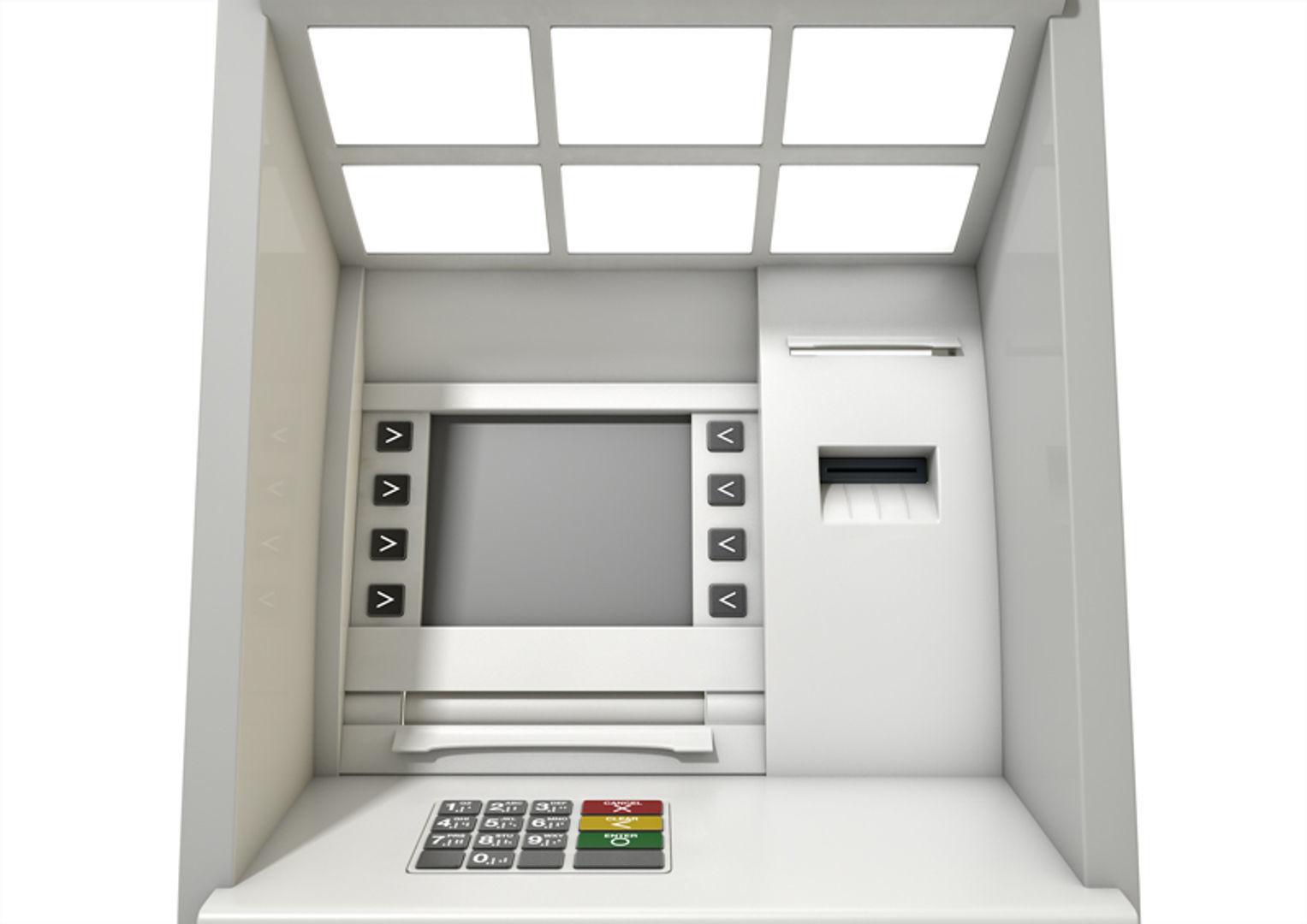 ATM Facade 3D model | CGTrader