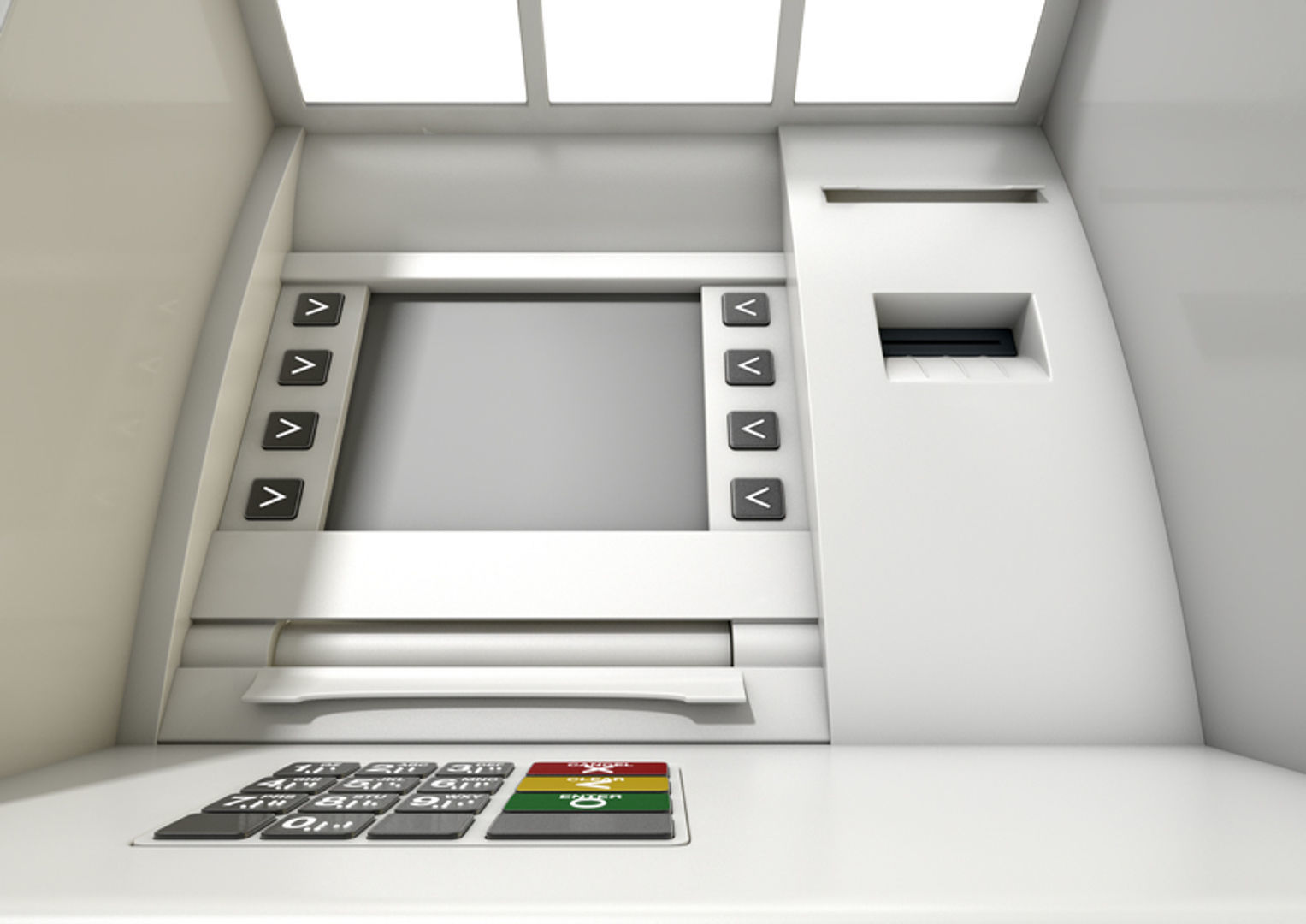 ATM Facade 3D model | CGTrader