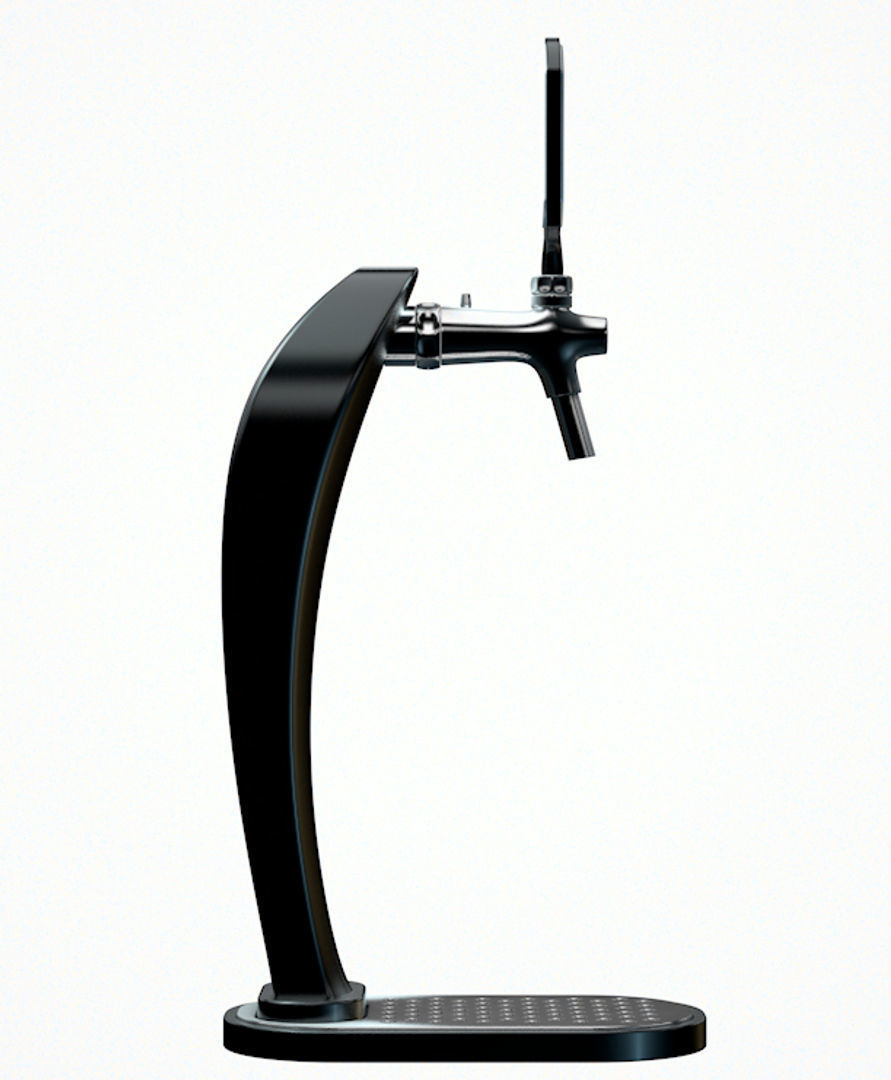 Modern Beer Draught Tap 3D model | CGTrader