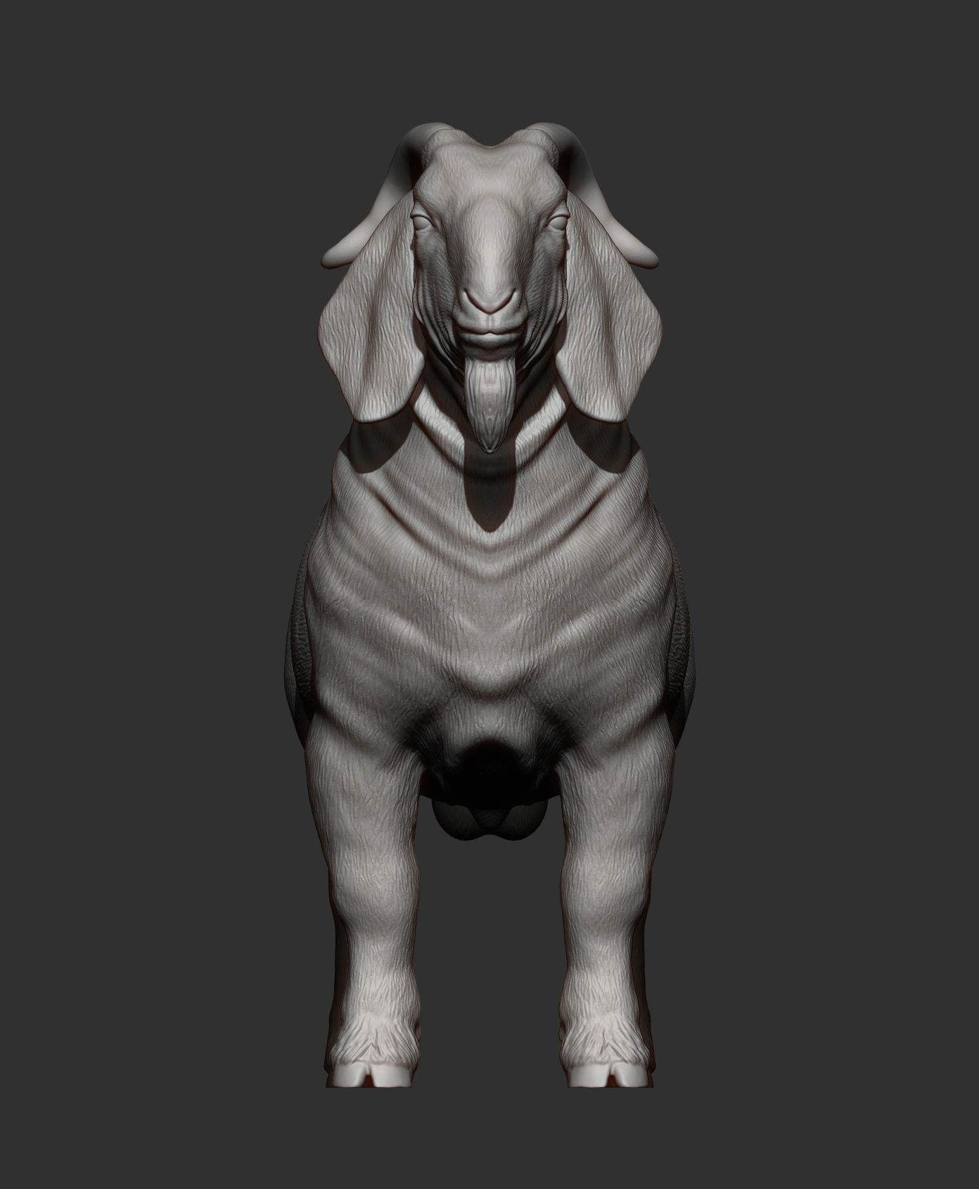 Boer Goats male 3D model 3D printable | CGTrader