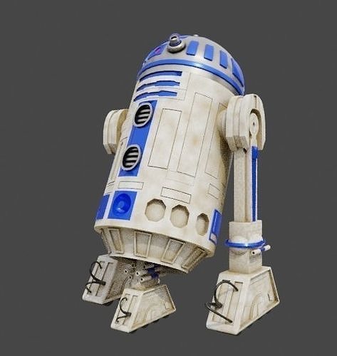 Star-Wars R2D2 3D Model 3D model | CGTrader