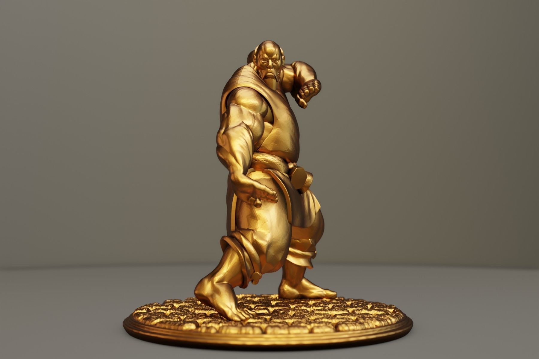 GOUKEN - STREET FIGHTER 3D model 3D printable | CGTrader