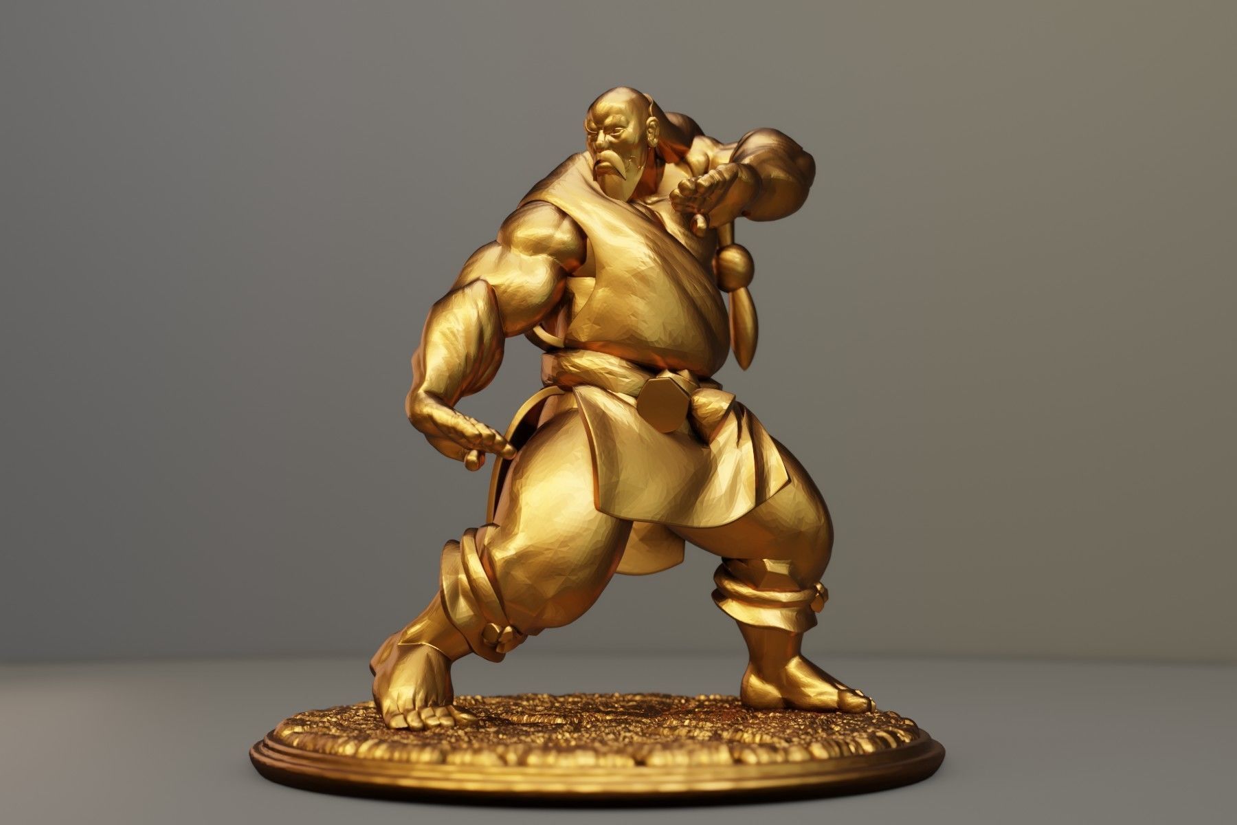 GOUKEN - STREET FIGHTER 3D model 3D printable | CGTrader