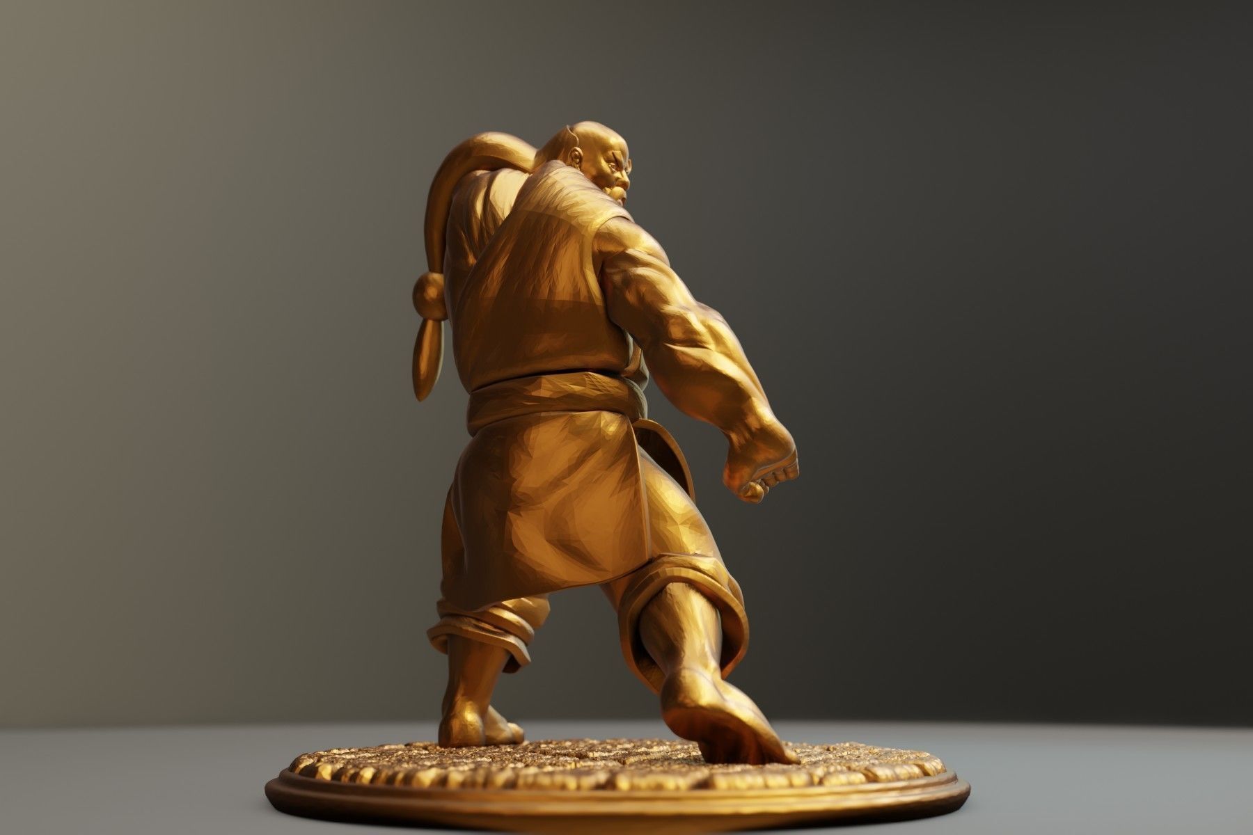 GOUKEN - STREET FIGHTER 3D model 3D printable | CGTrader