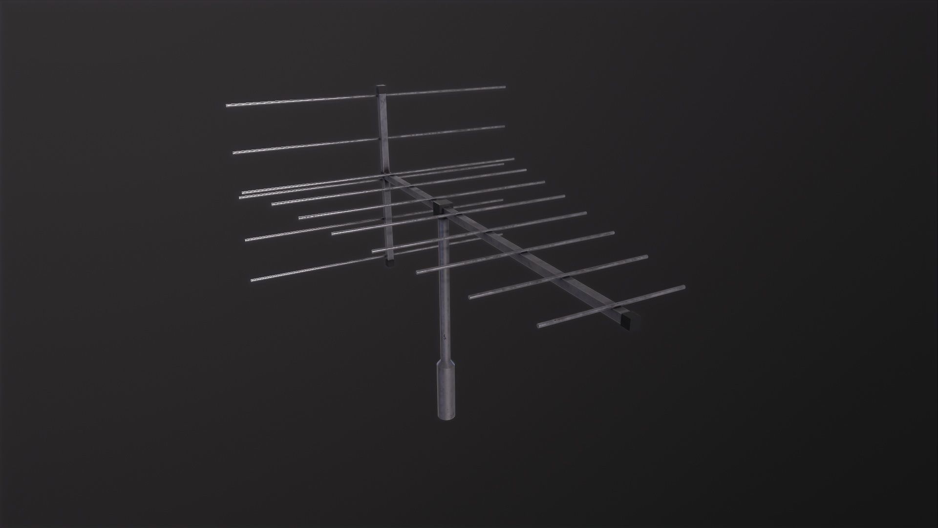 3D model Antenna tv 3D Model VR / AR / low-poly | CGTrader