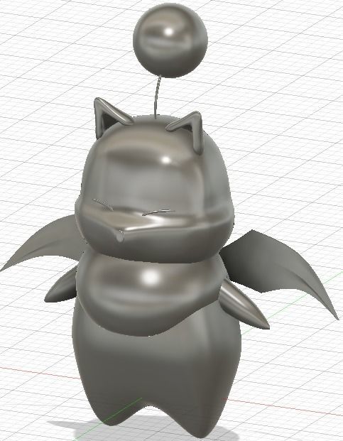 Moogle Figure 3D model 3D printable | CGTrader