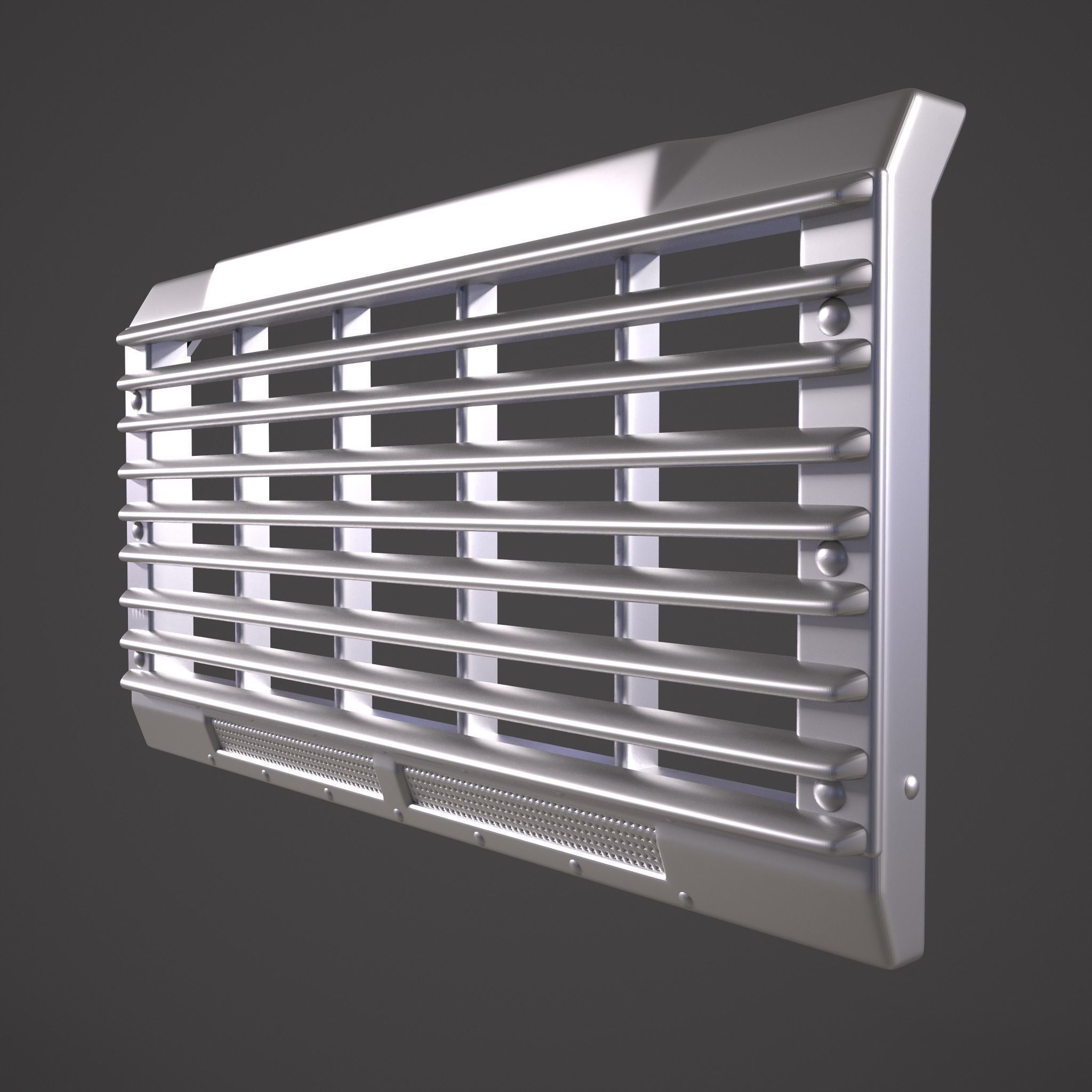 LAND ROVER DEFENDER 110 GRILL 3D model 3D printable | CGTrader