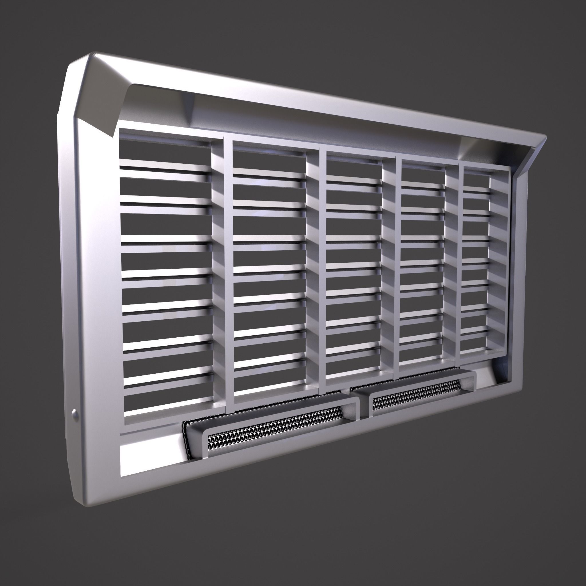 LAND ROVER DEFENDER 110 GRILL 3D model 3D printable | CGTrader