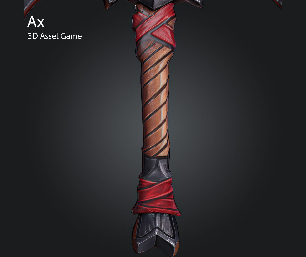 Axe stylized free VR / AR / low-poly 3D model | CGTrader