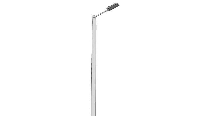 Light Pole - Lamp Post 01 3D model | CGTrader