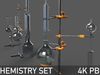 3D model Chemistry set - 4k PBR - Unreal 5 ready VR / AR / low-poly ...