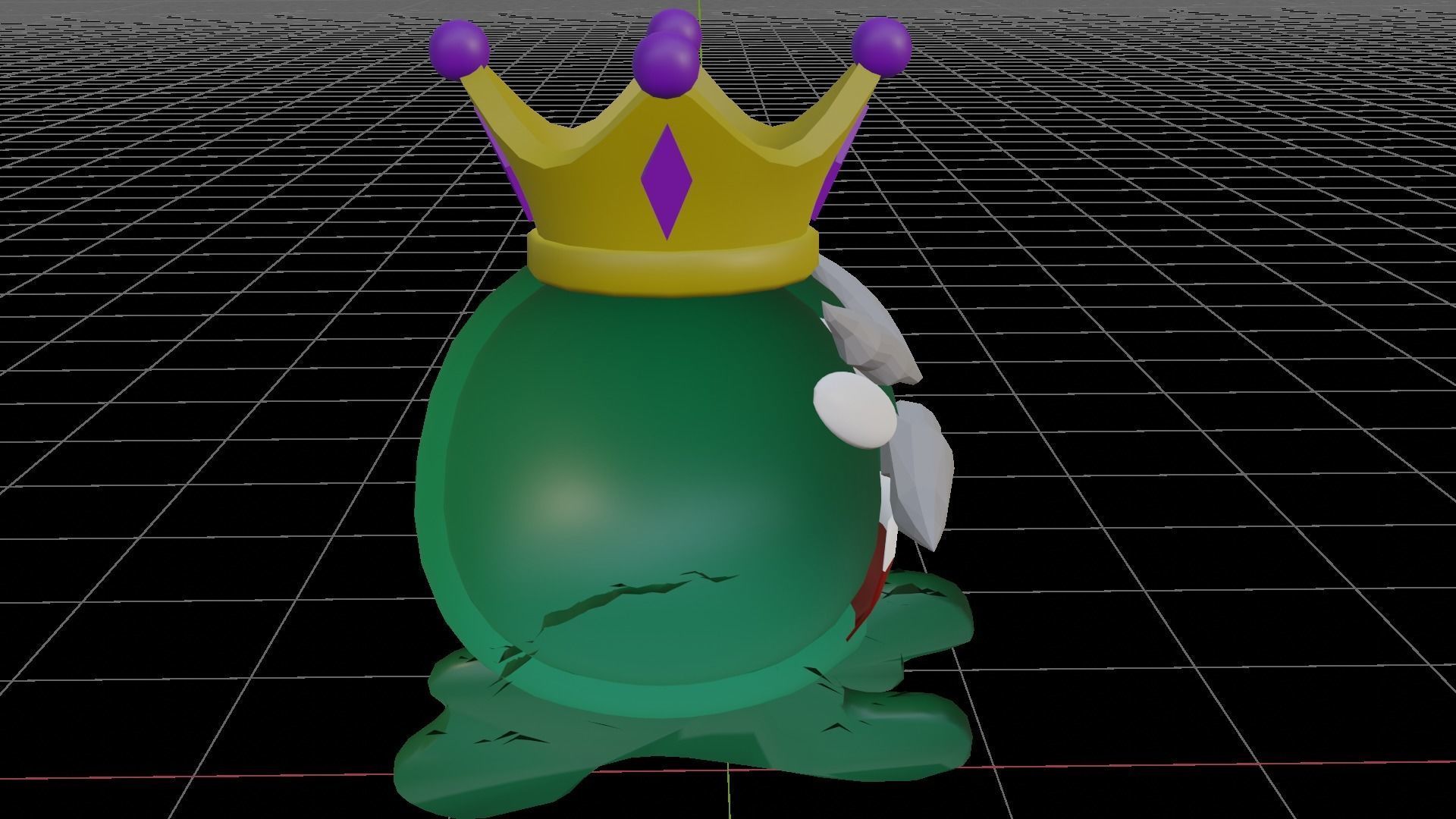 3D model Slug king VR / AR / low-poly | CGTrader