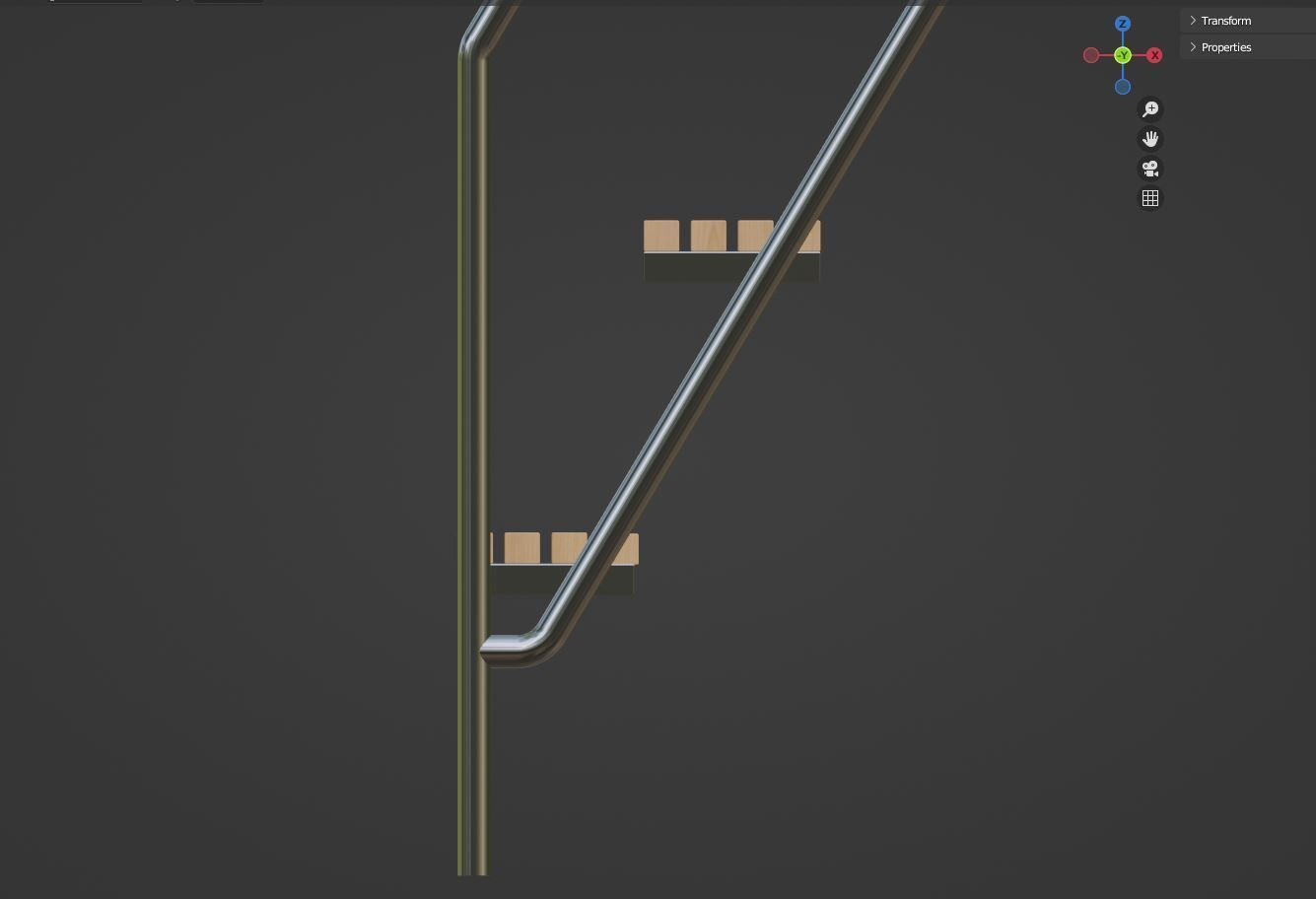 Stair free 3D model | CGTrader